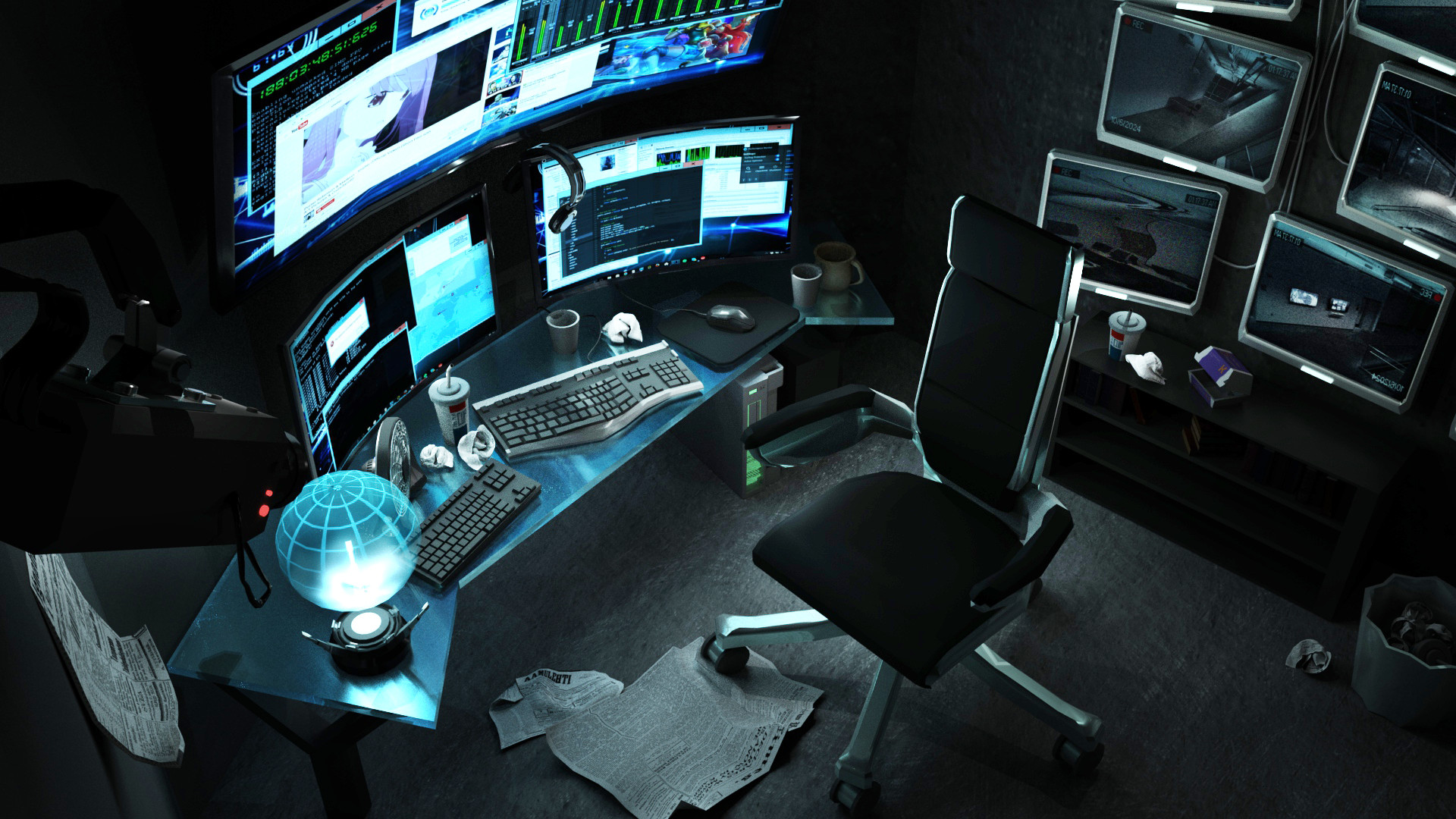 ArtStation - Control Room