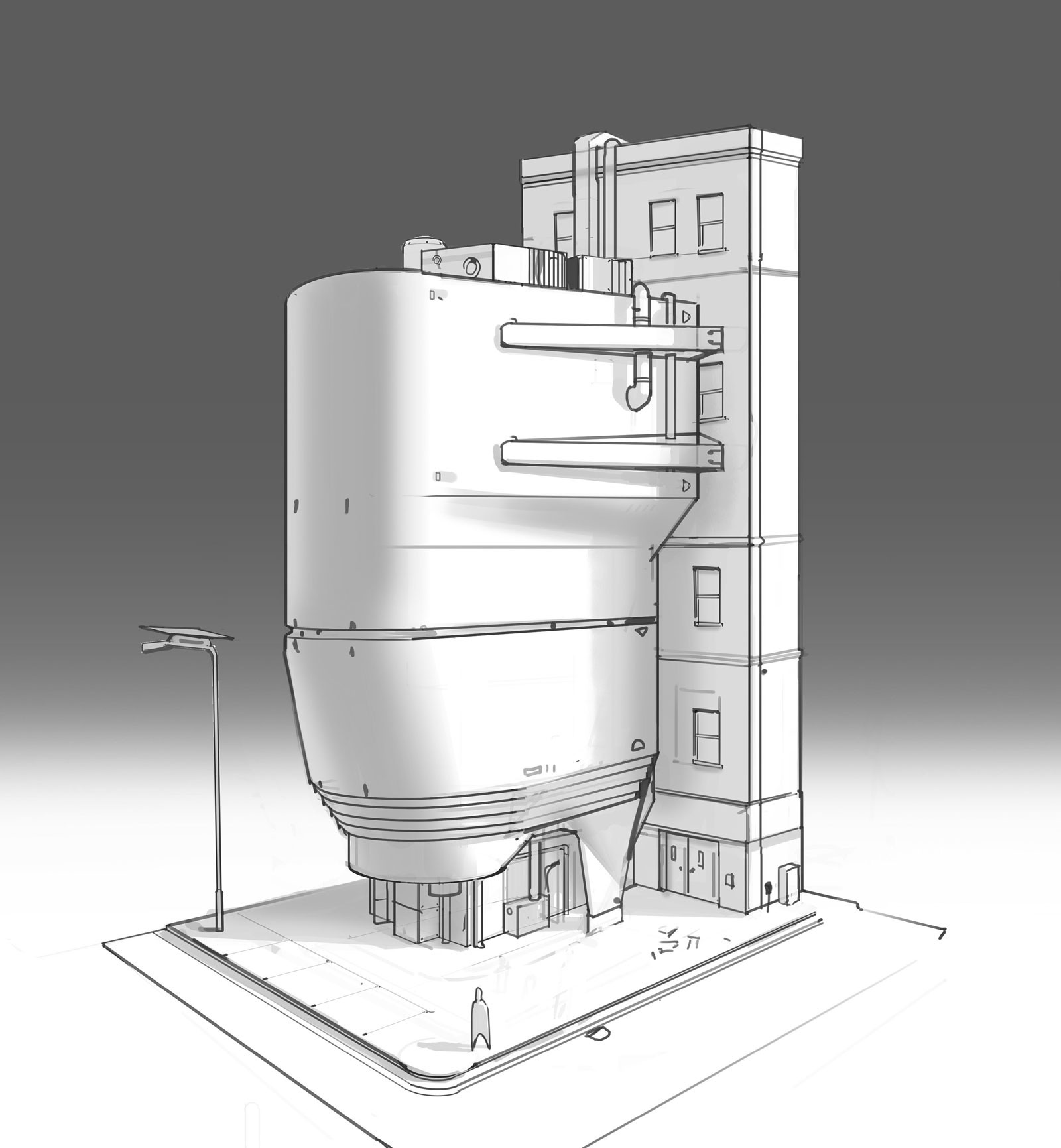 Mark Caffrey - Bar/Apartment Building