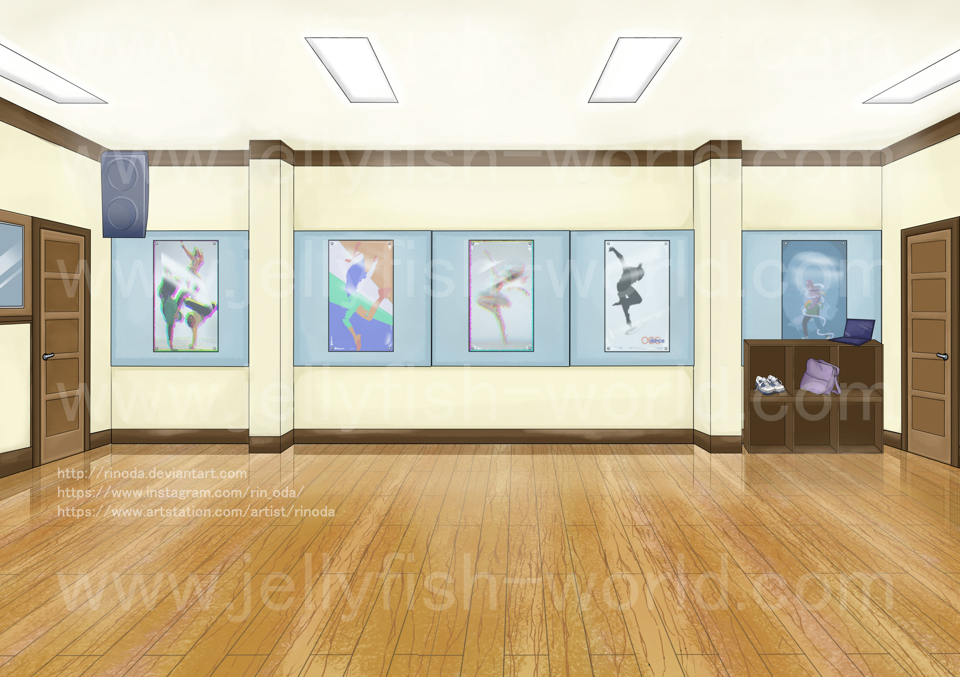 ArtStation - 2 Stage for animation for www.jellyfish-world.com