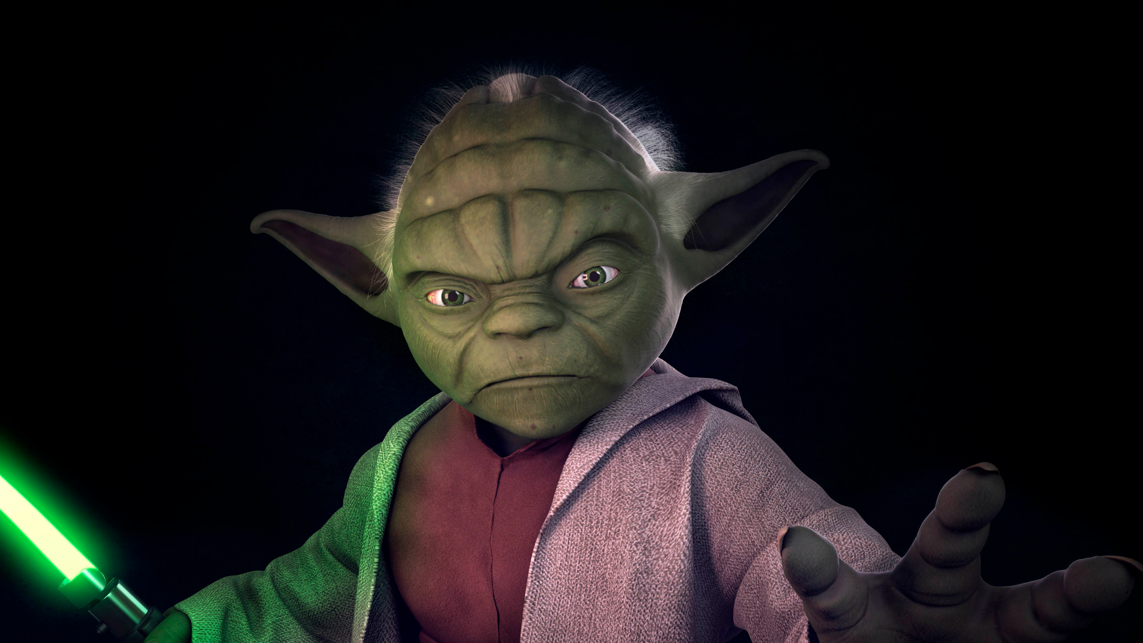 Maxime Forveille - Yoda fan art