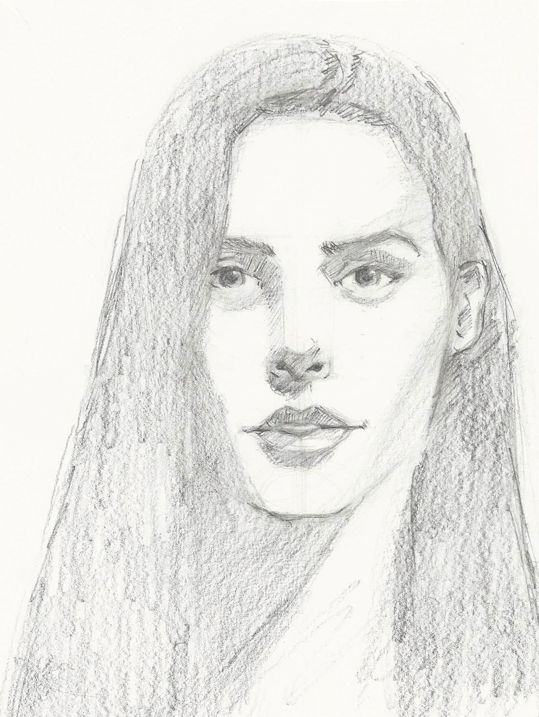 ArtStation - quick female face render