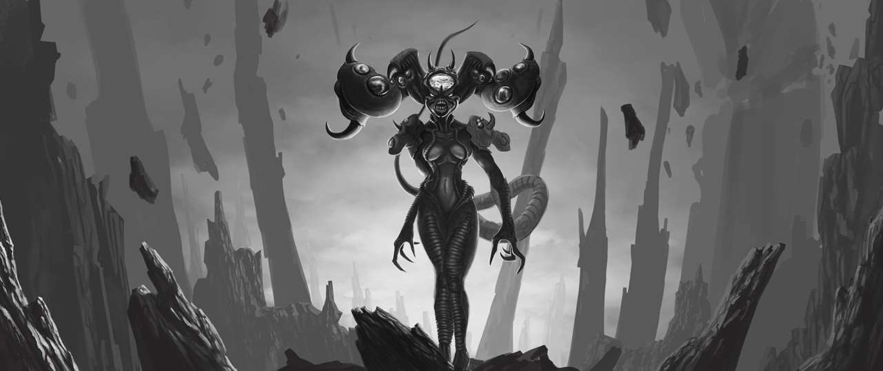 xenomorph queen woman