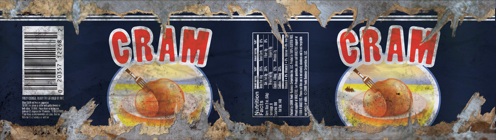 Ben Woods - Fallout 3 Cram Can texture wrap