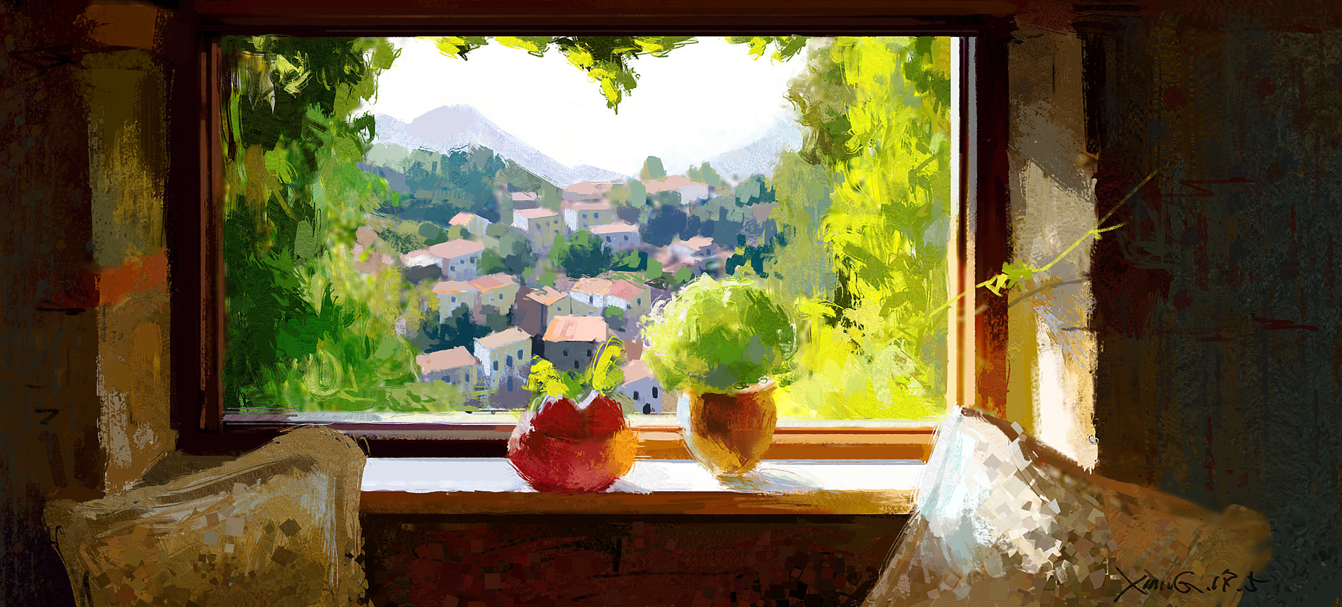 ArtStation - windowsill