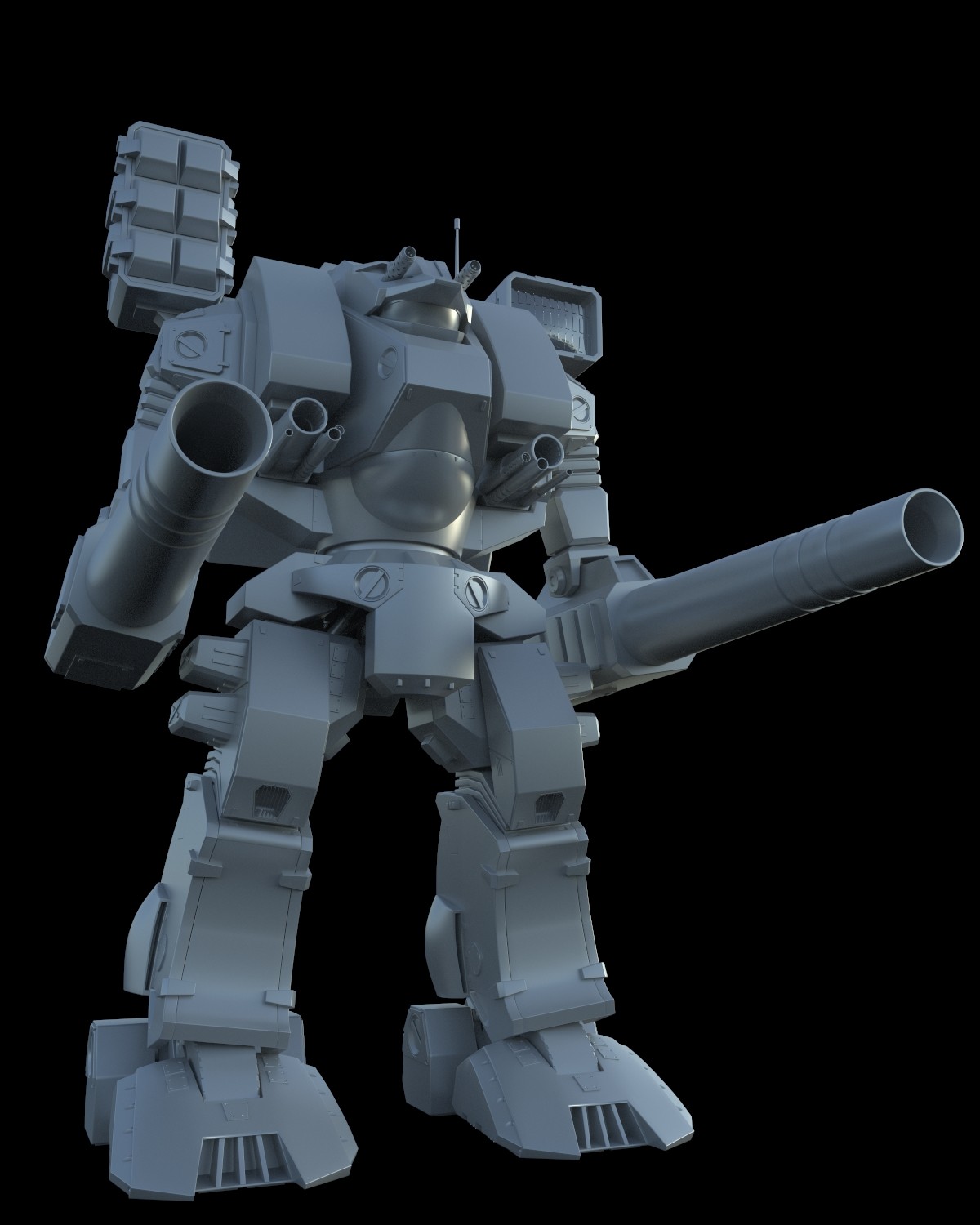 ArtStation - Destroid Tomahawk Process