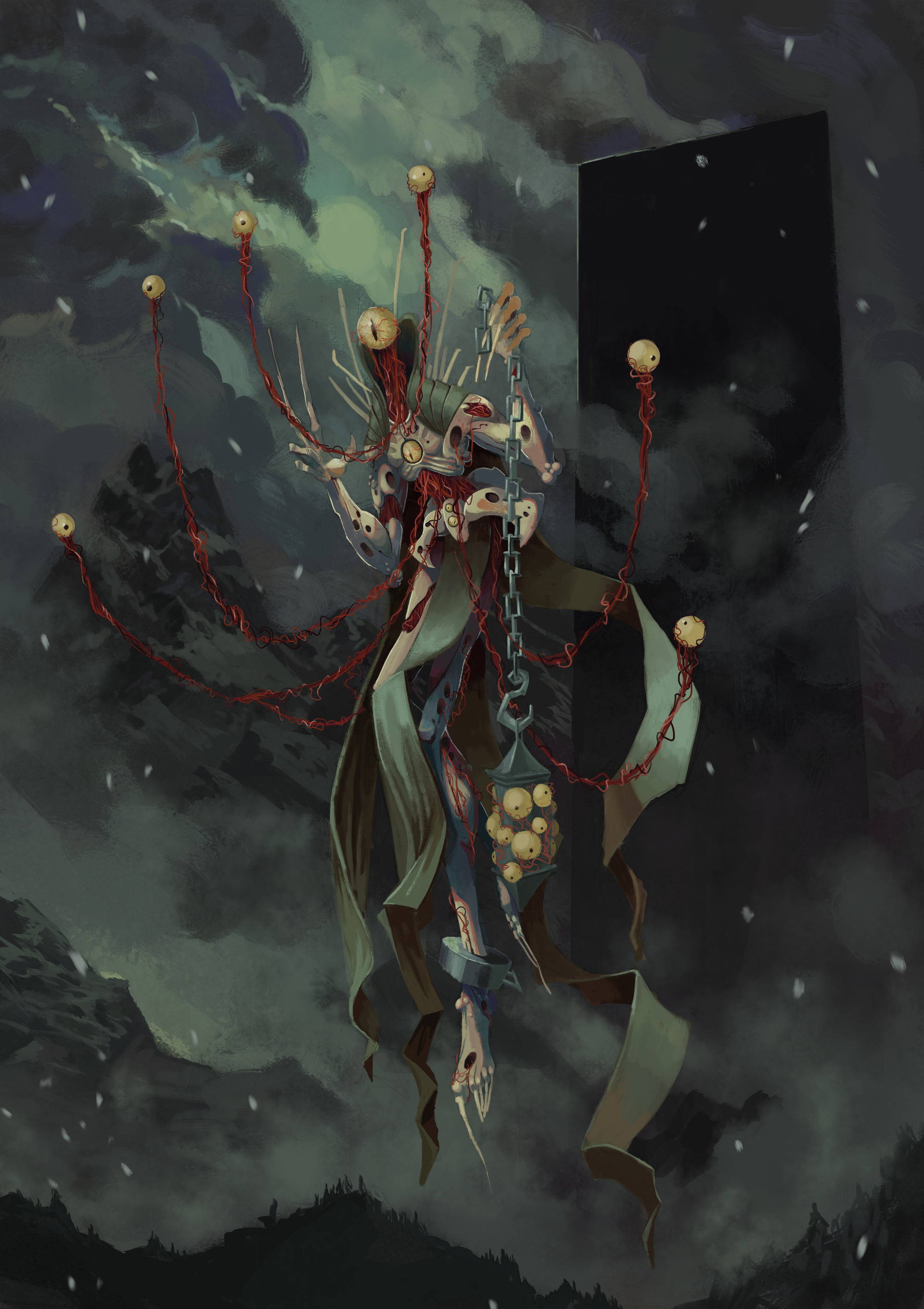 ArtStation - Harry potter, the dementor