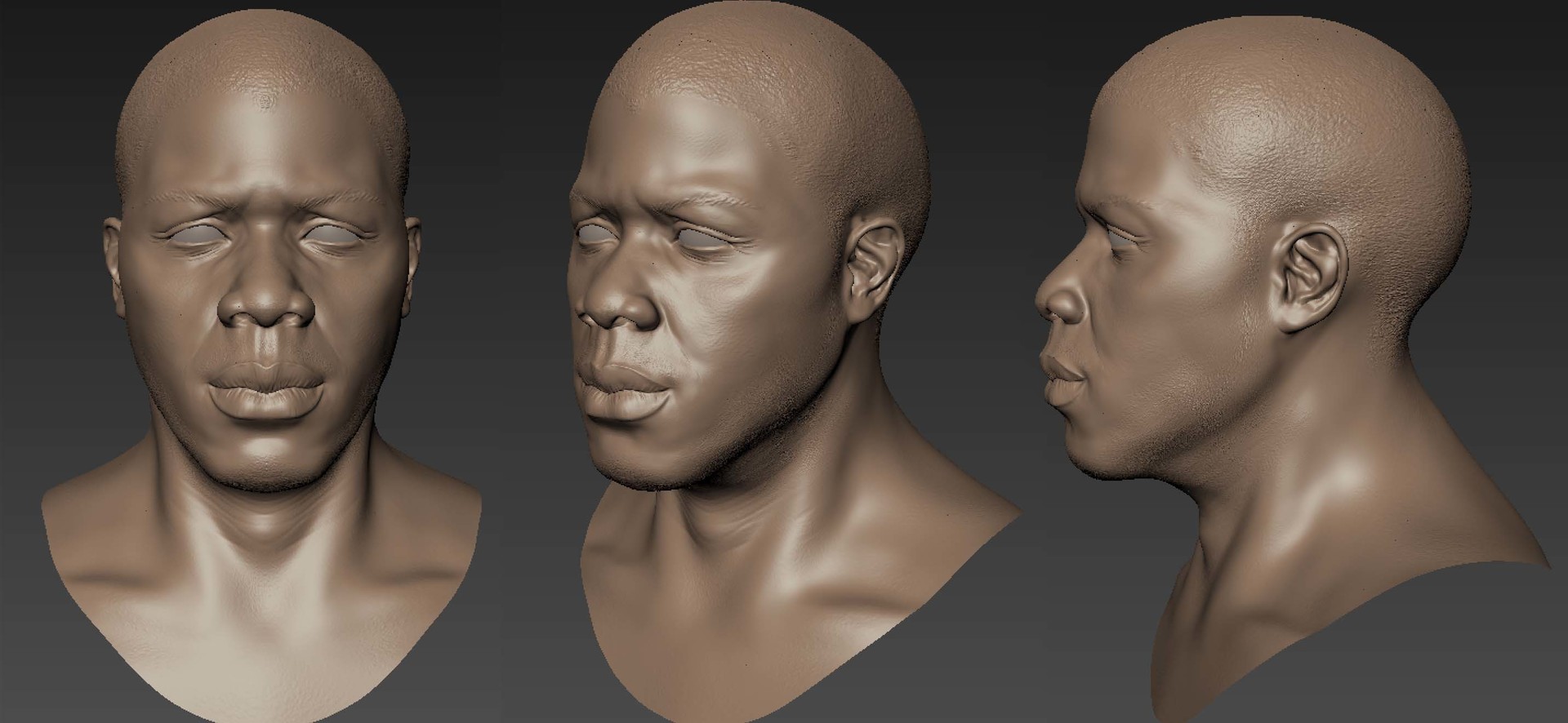 ArtStation - man's head