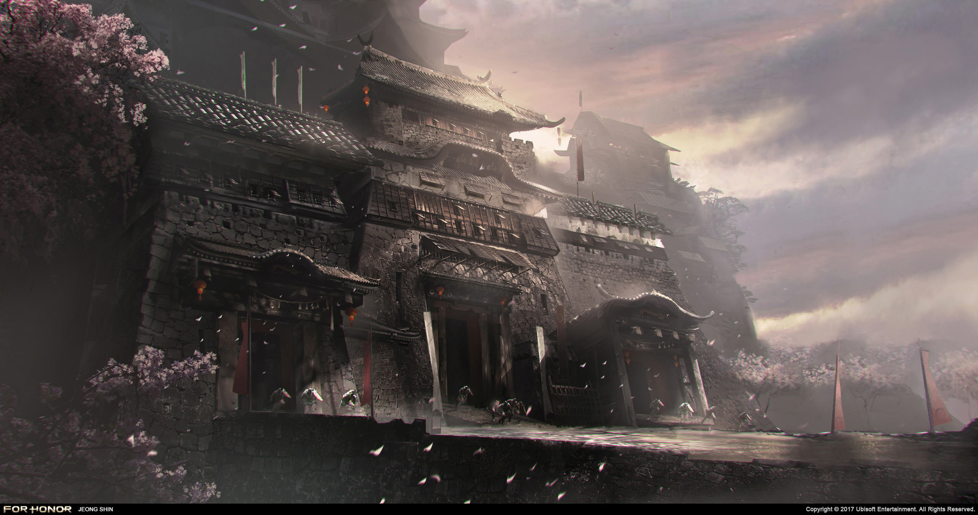 ArtStation - For Honor - Sanctuary Bridge, Jeong Shin