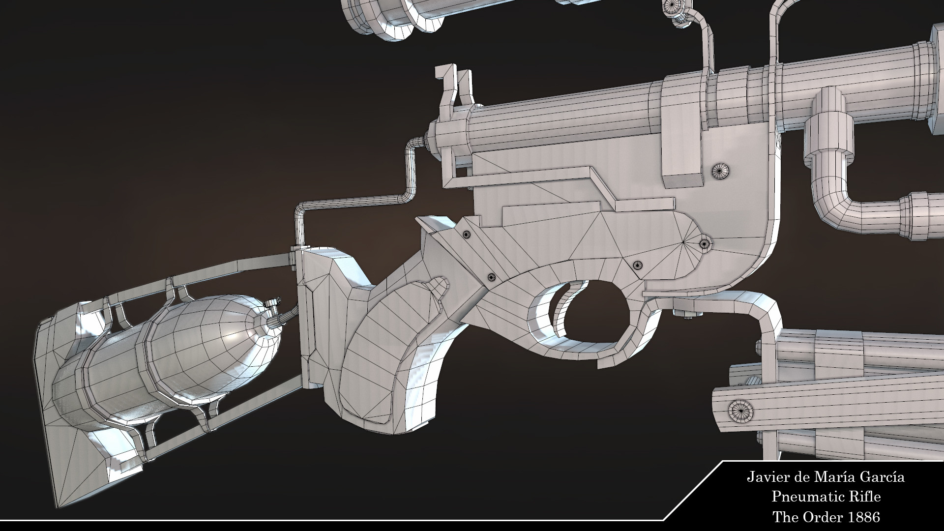 Pneumatic Rifle, The Order 1886 Fanart by Javier de Maria — ProUser.Me