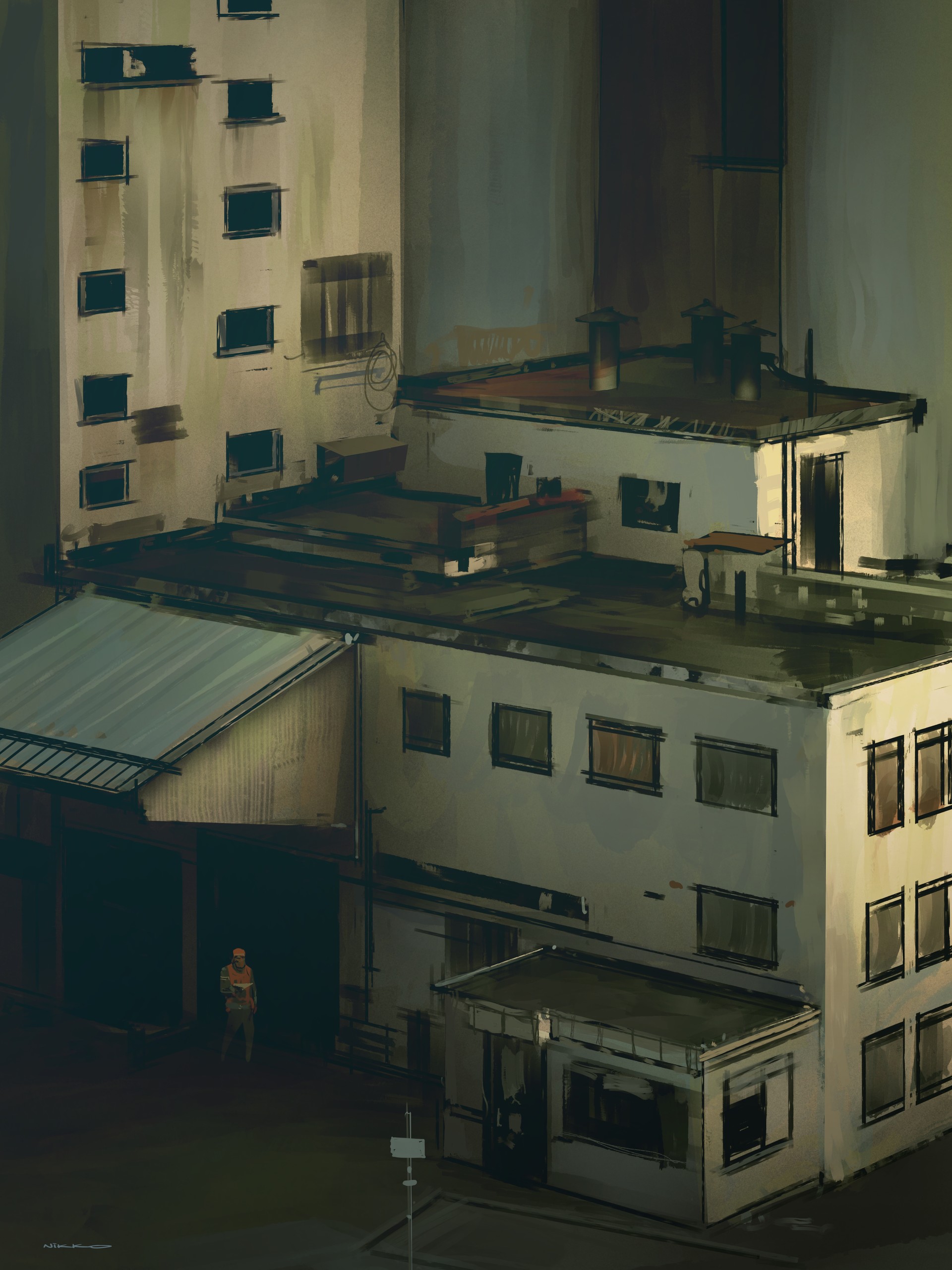 Nikolai Lockertsen - Daily sketches, week 7