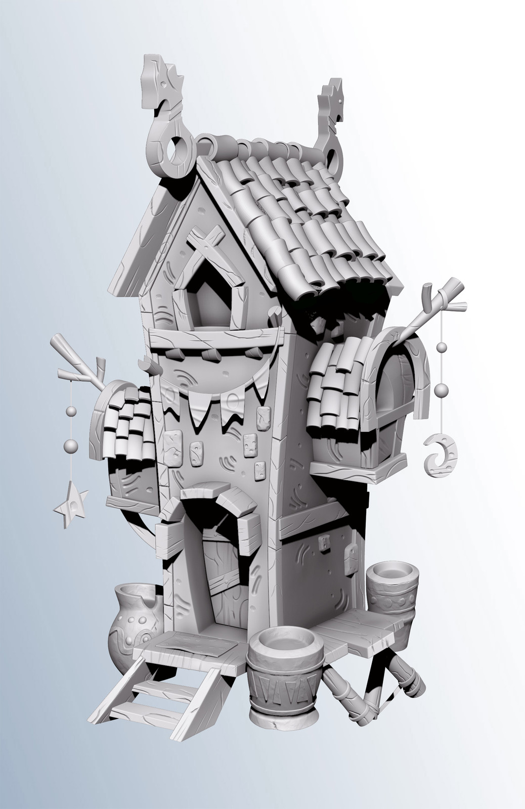 Mikhail Klimenko - stone house (WIP)