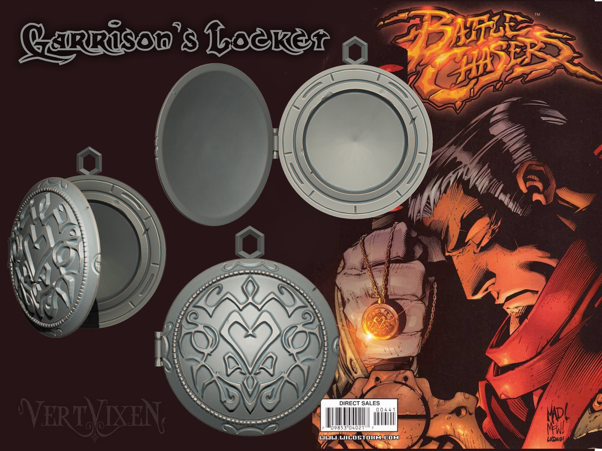 ArtStation - Battle Chasers Garrison Armor Sculpts for Print