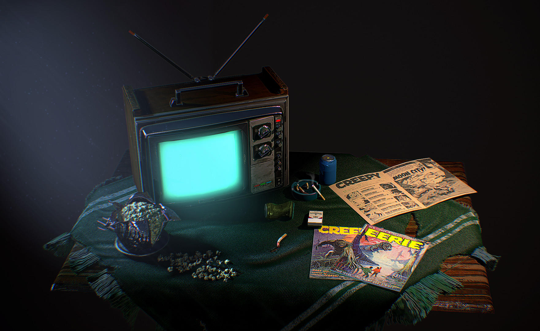 ArtStation - Old School Still Life
