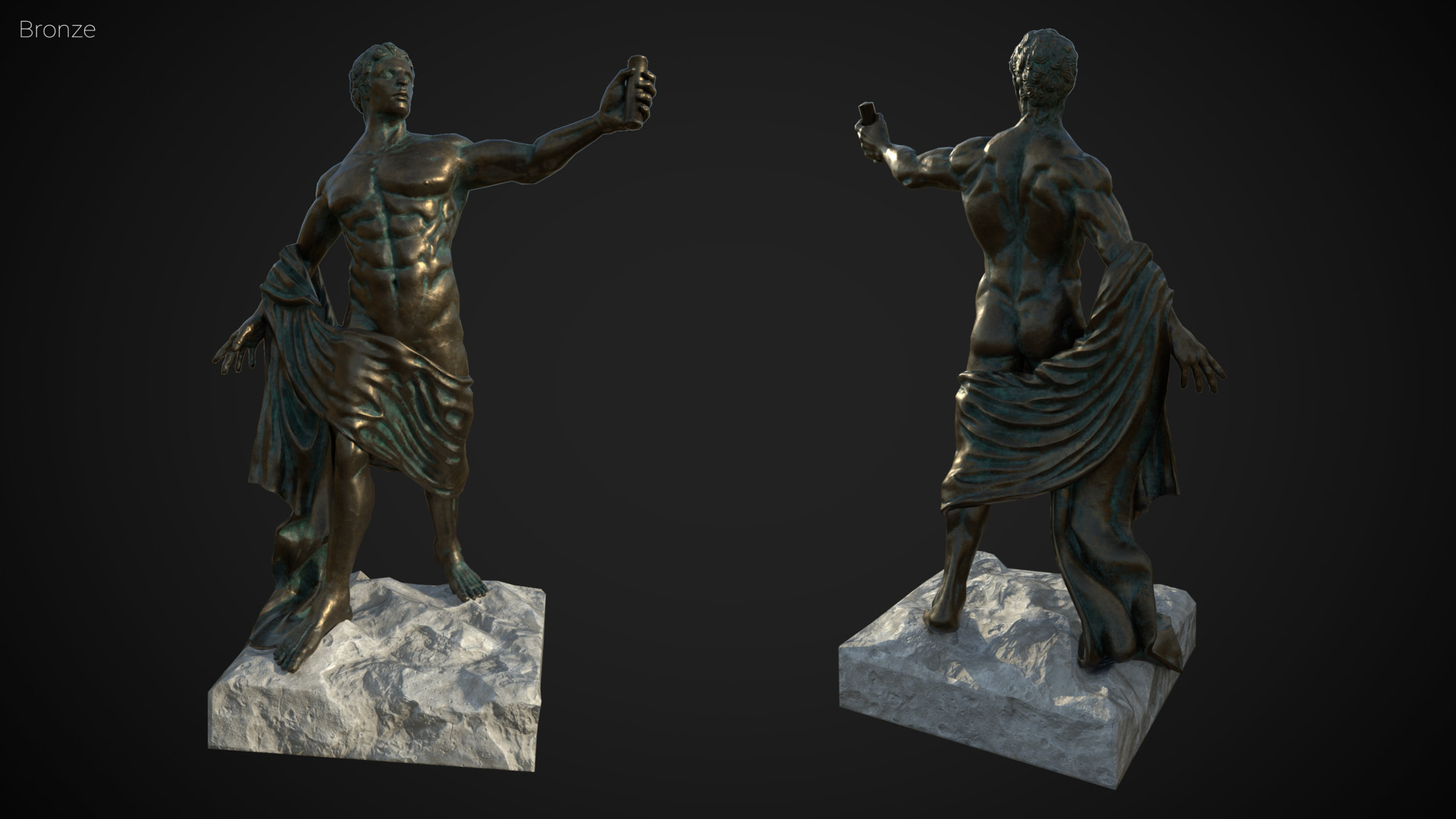 Matthew Hore - Custom Marble Statue