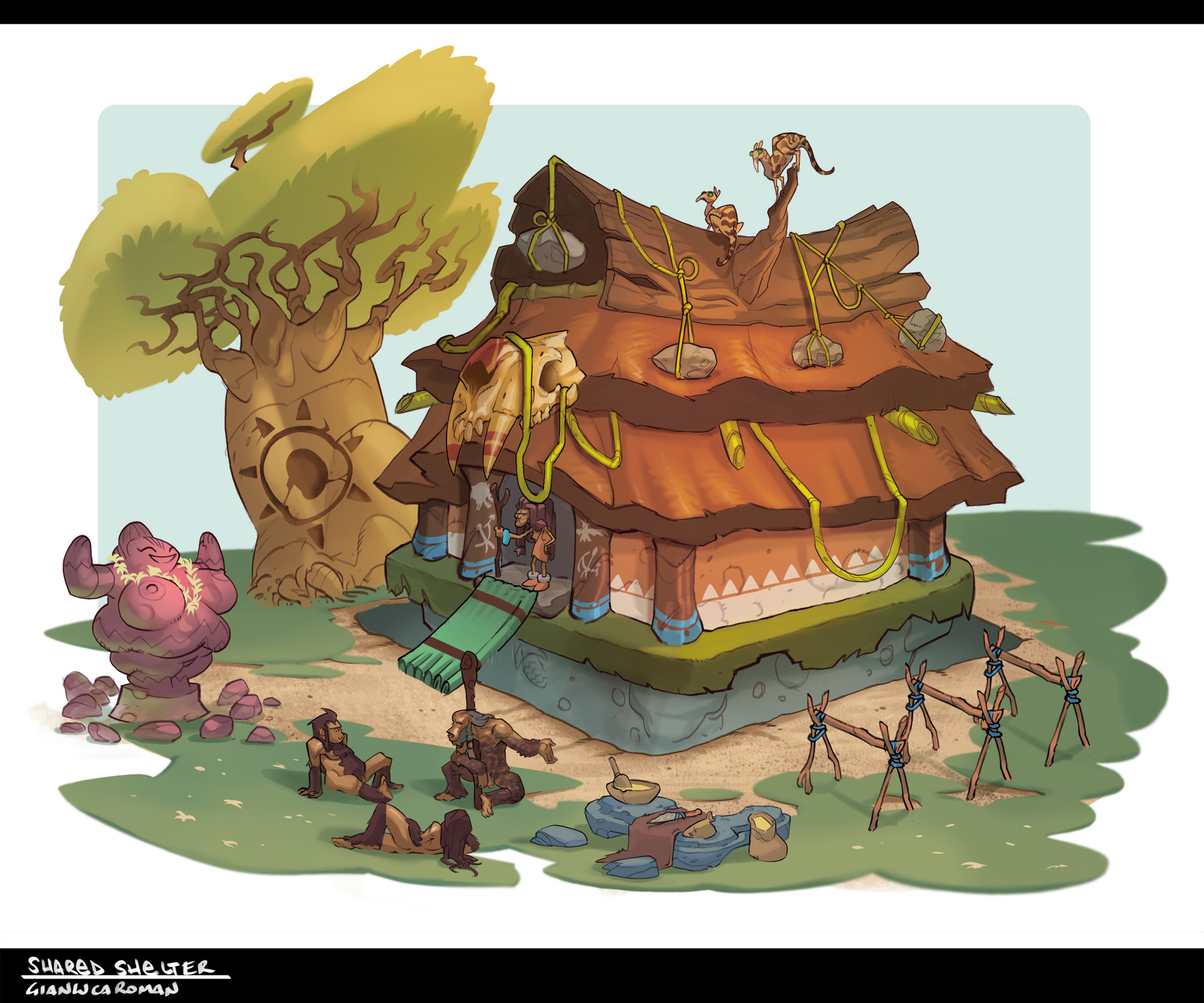 ArtStation - Shared Shelter