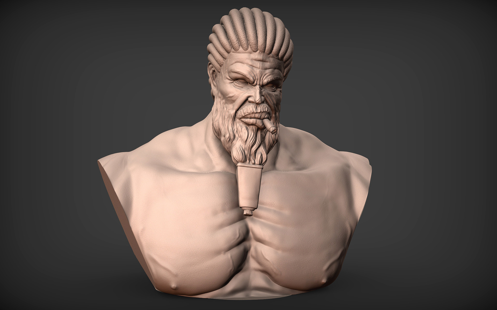 ArtStation - Head bust