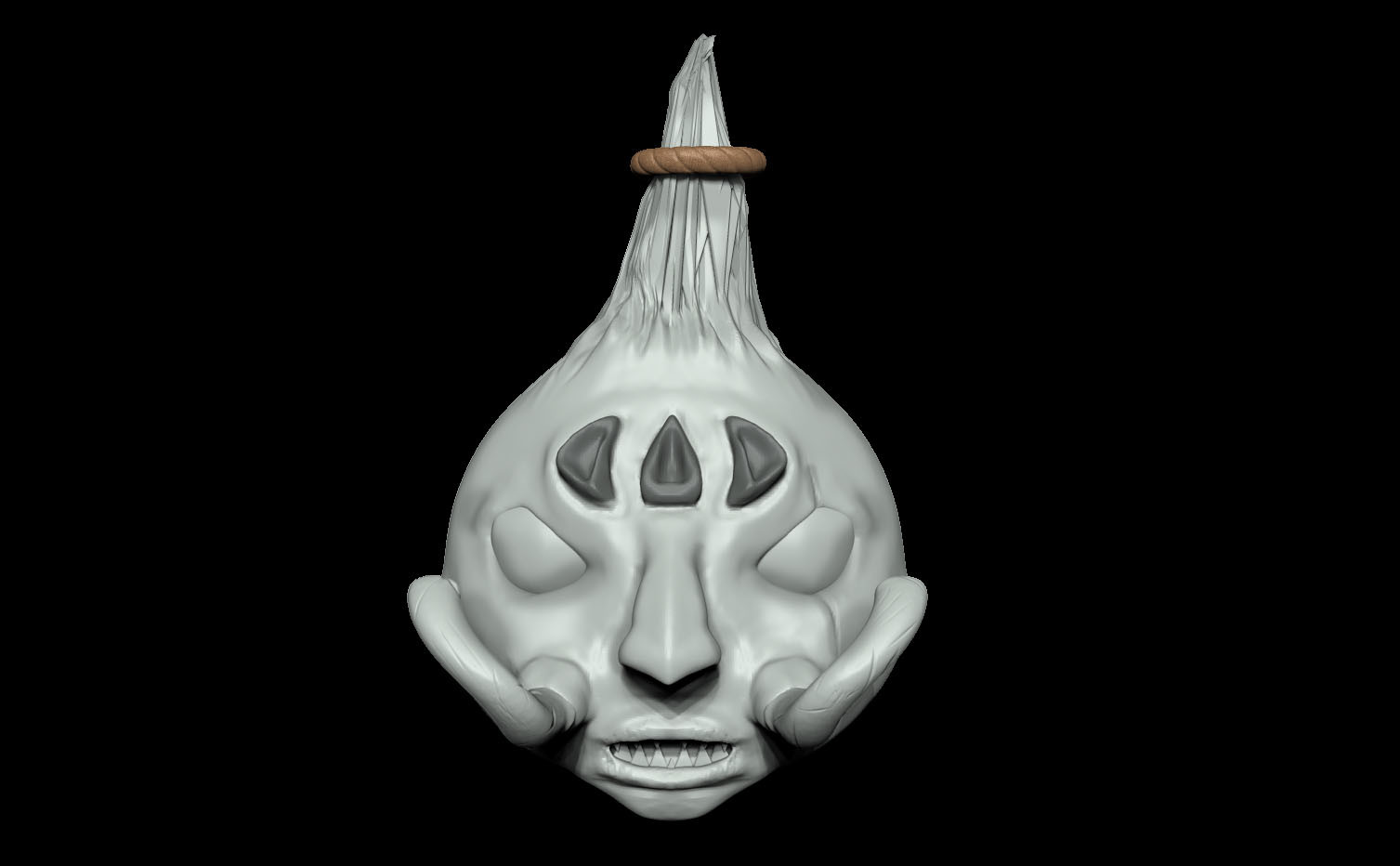 ArtStation - Voodoo reducted head