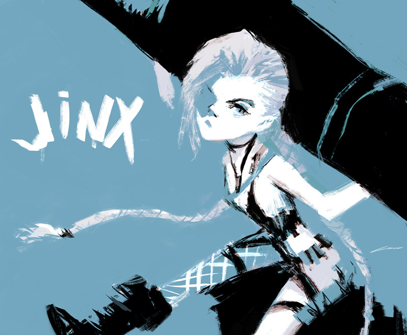 ArtStation - Jinx (League of Legends)