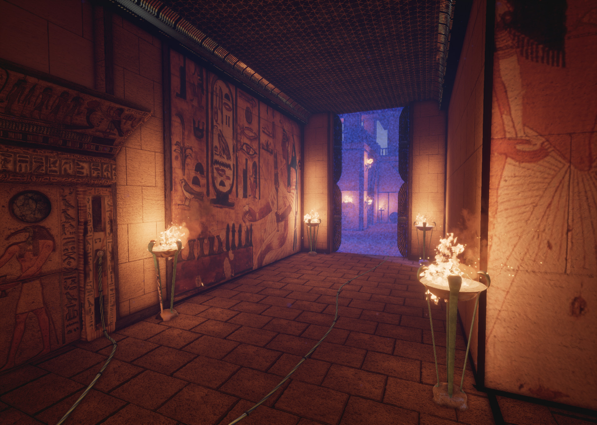 Csősz Gergő Levente - Ancient Egyptian Stargate Night Scene (2017)