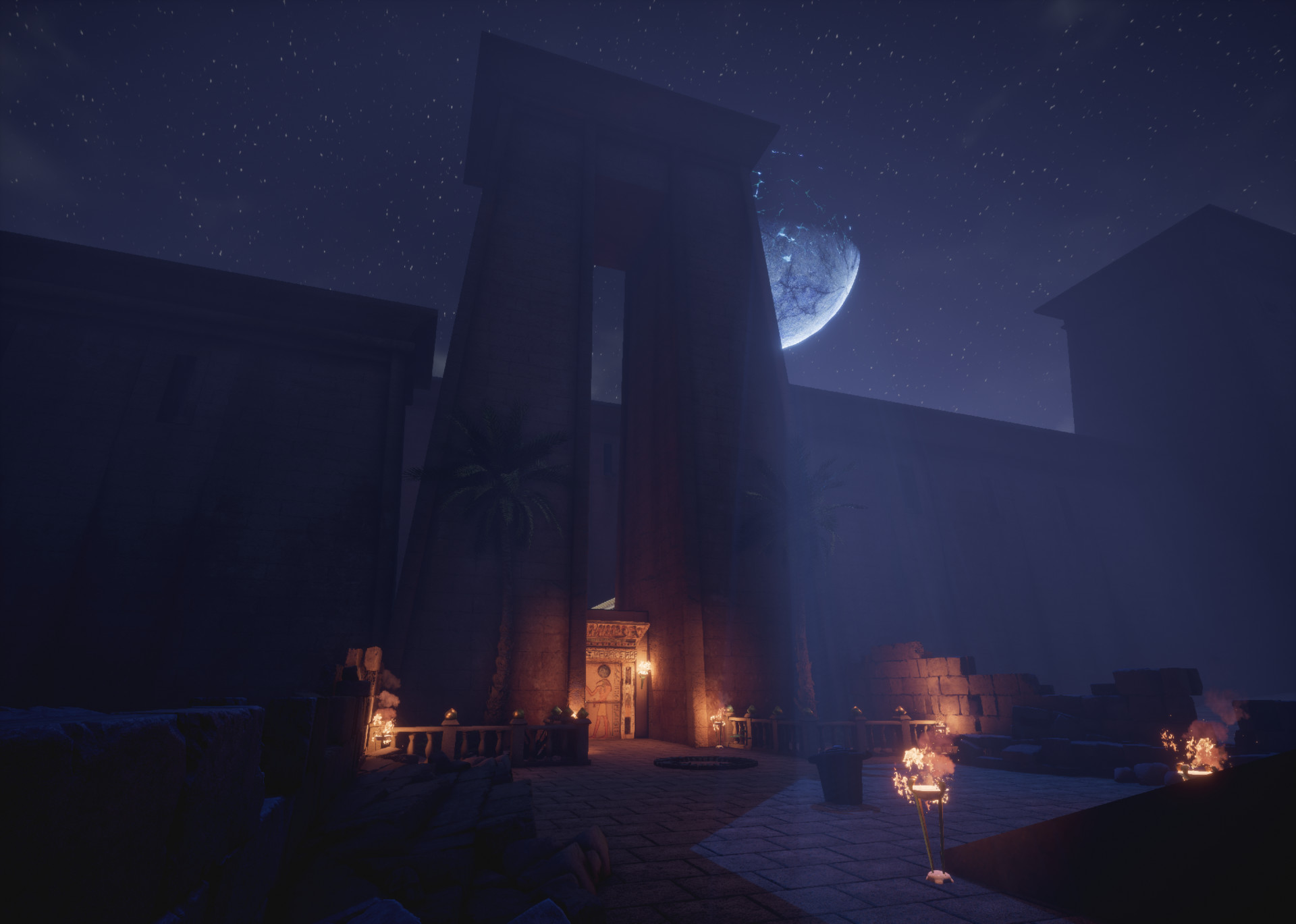 Csősz Gergő Levente - Ancient Egyptian Stargate Night Scene (2017)