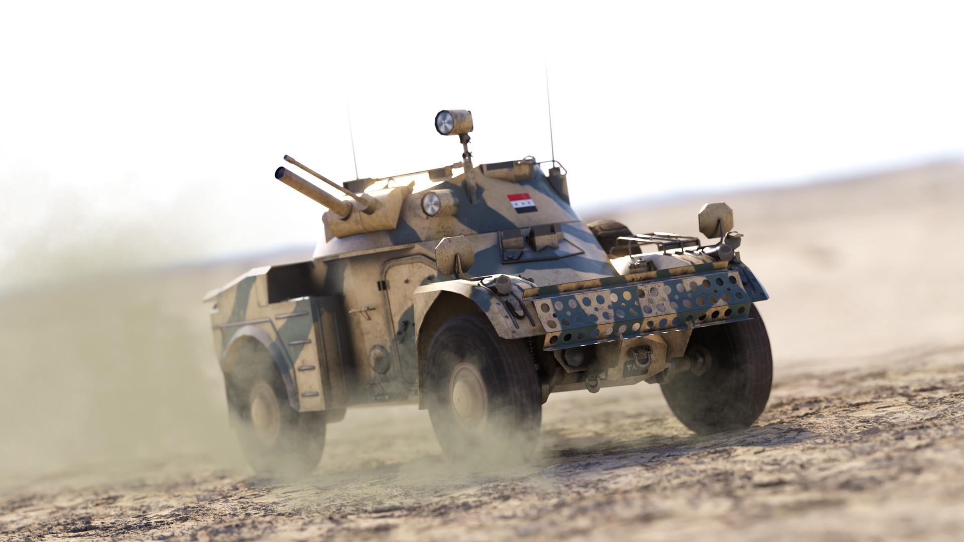 ArtStation - AML-60-12 Iraqi army