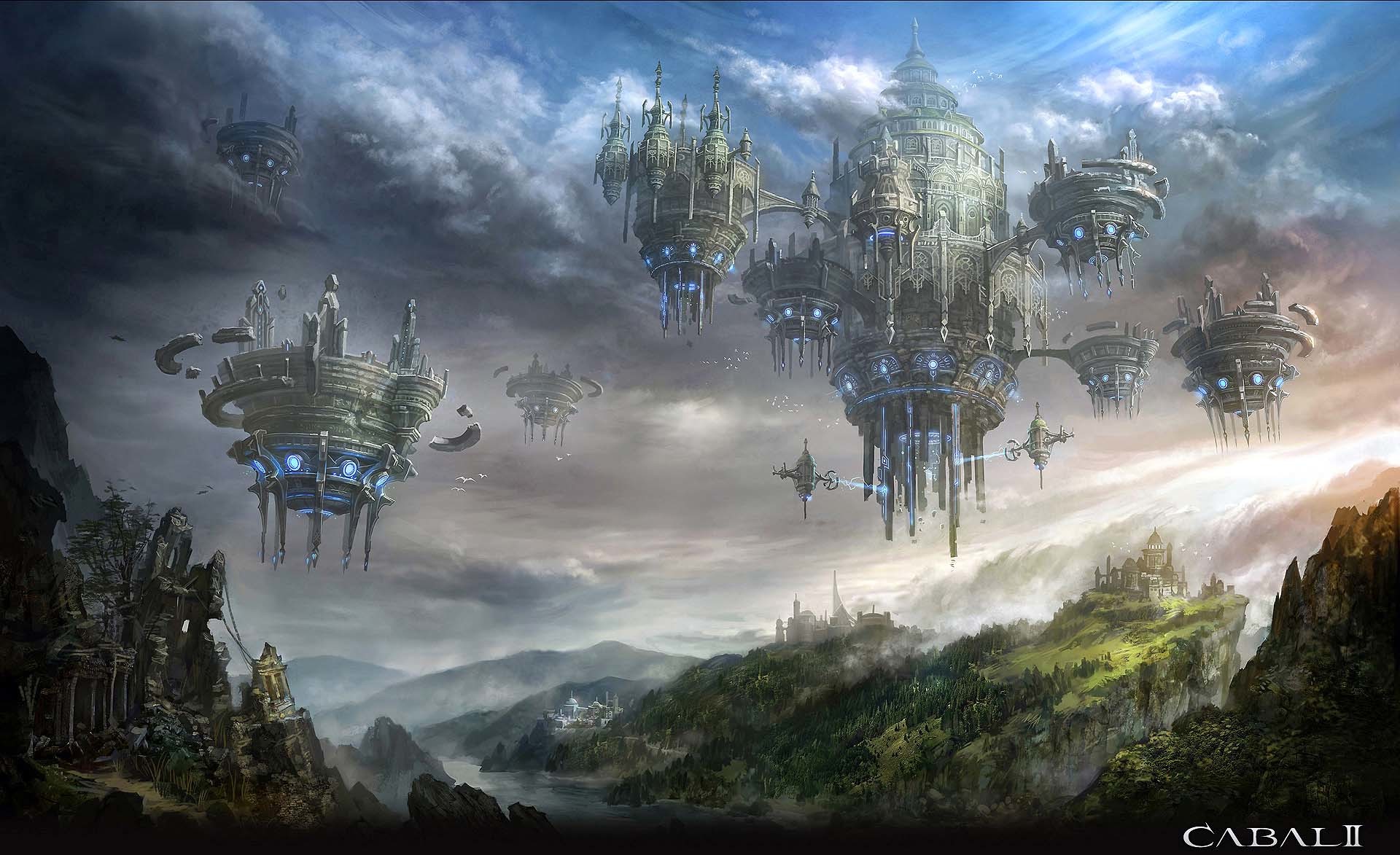 ArtStation - Cabal2 - Loading screen Illustration