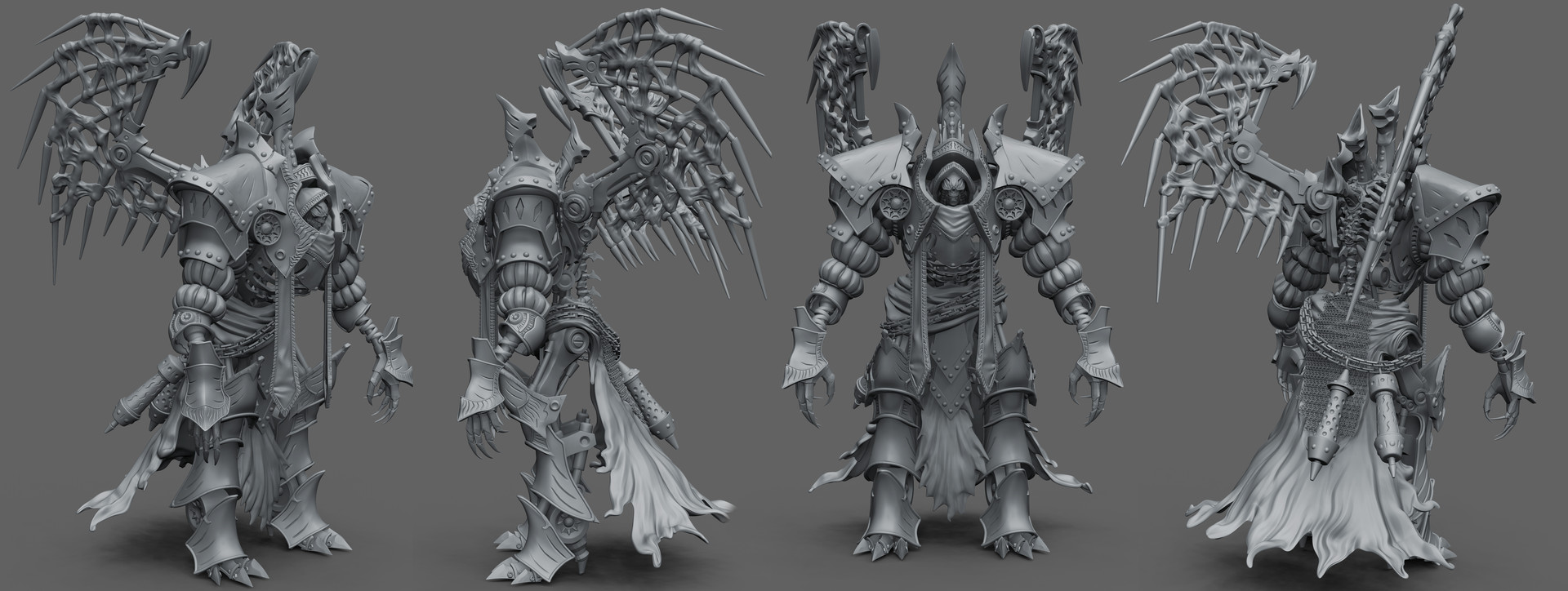 ArtStation - Warmachine Tactics : Lord Terminus zbrush sculpts