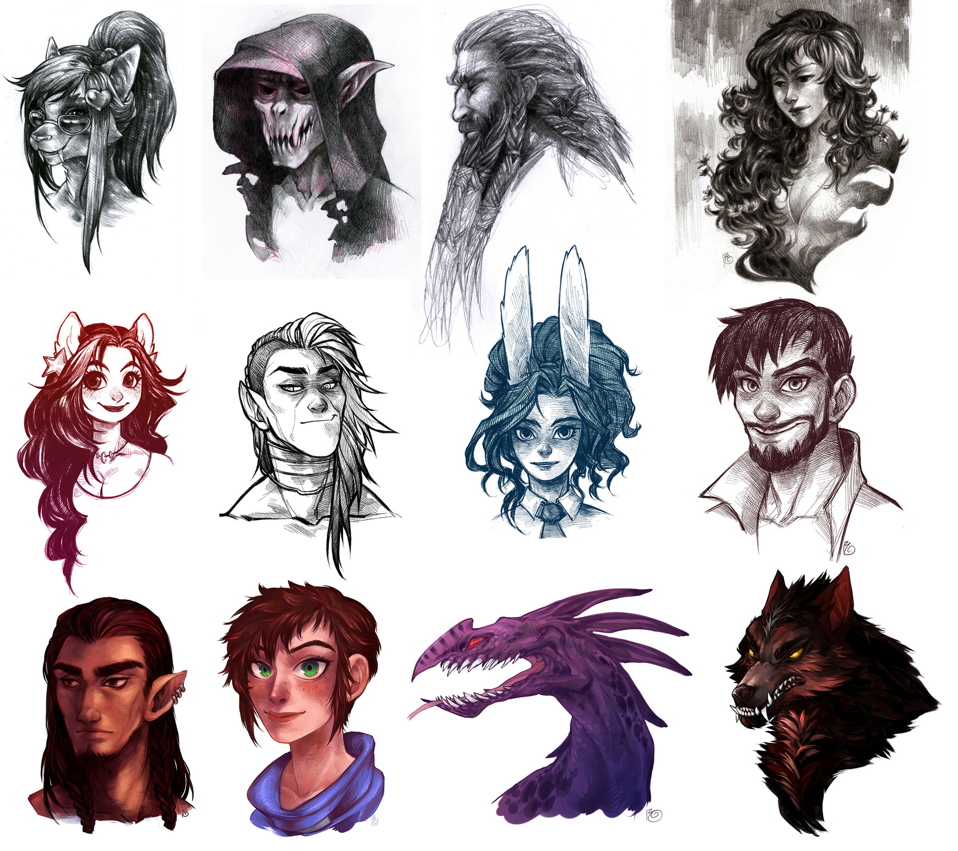 ArtStation - Portraits