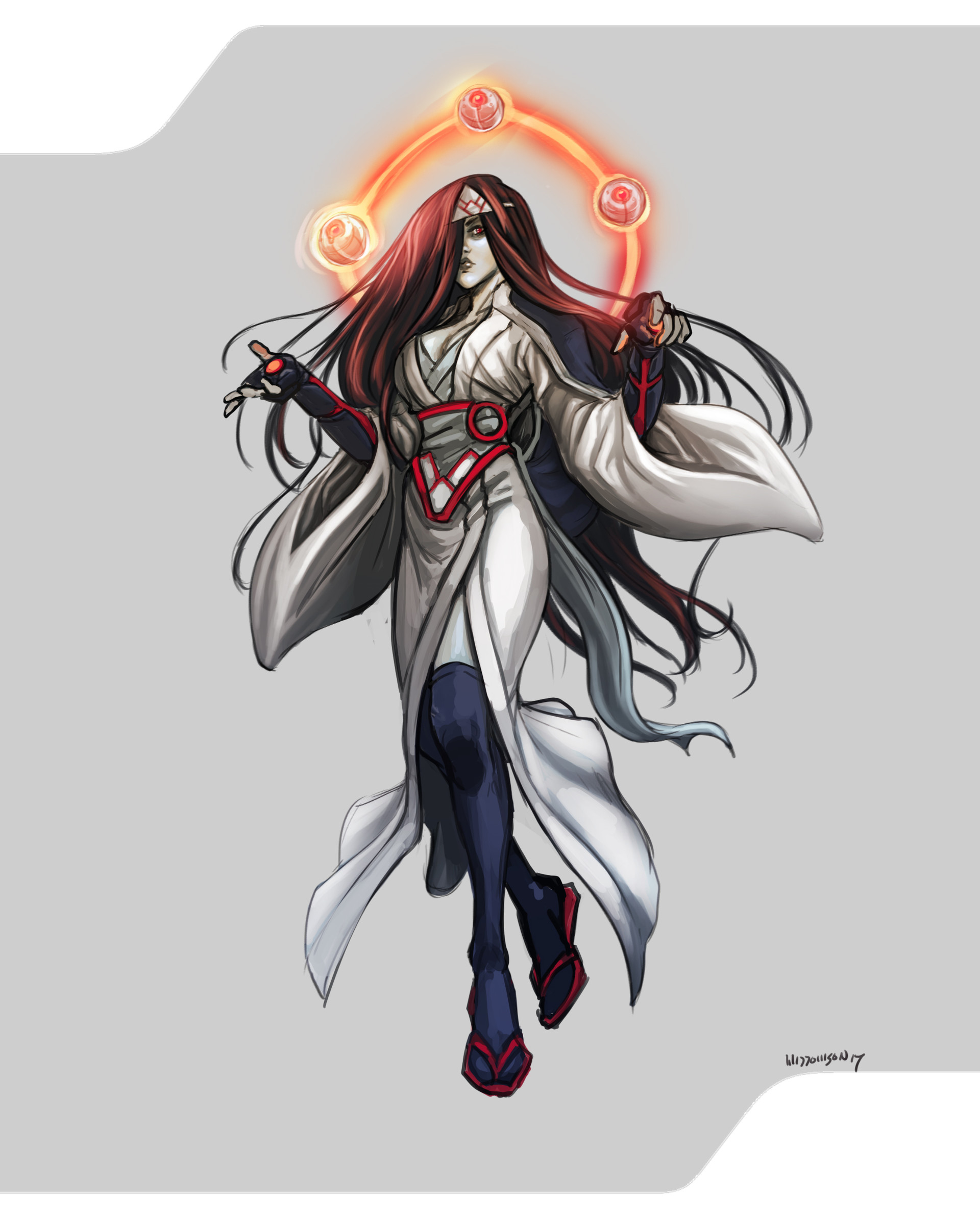 ArtStation - Overwatch Character - Oiwa (updated 2017)