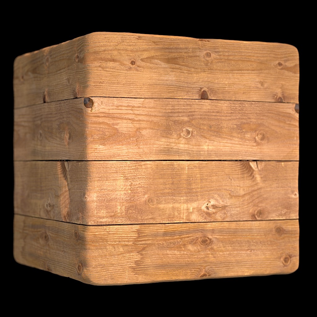 ArtStation - Cedar planks scan