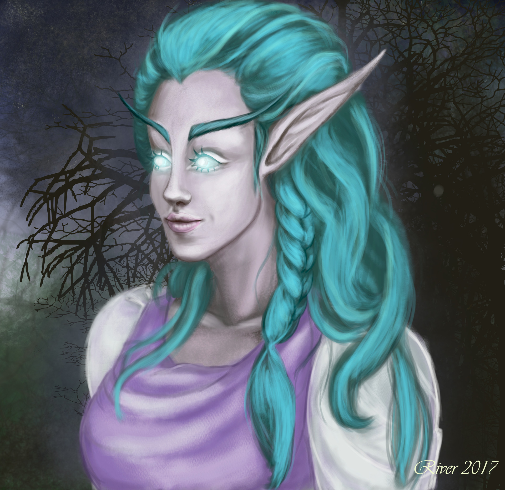 ArtStation - Night elf