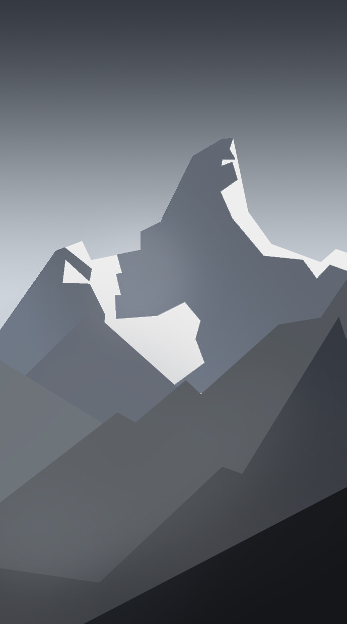 ArtStation - Minimal landscape