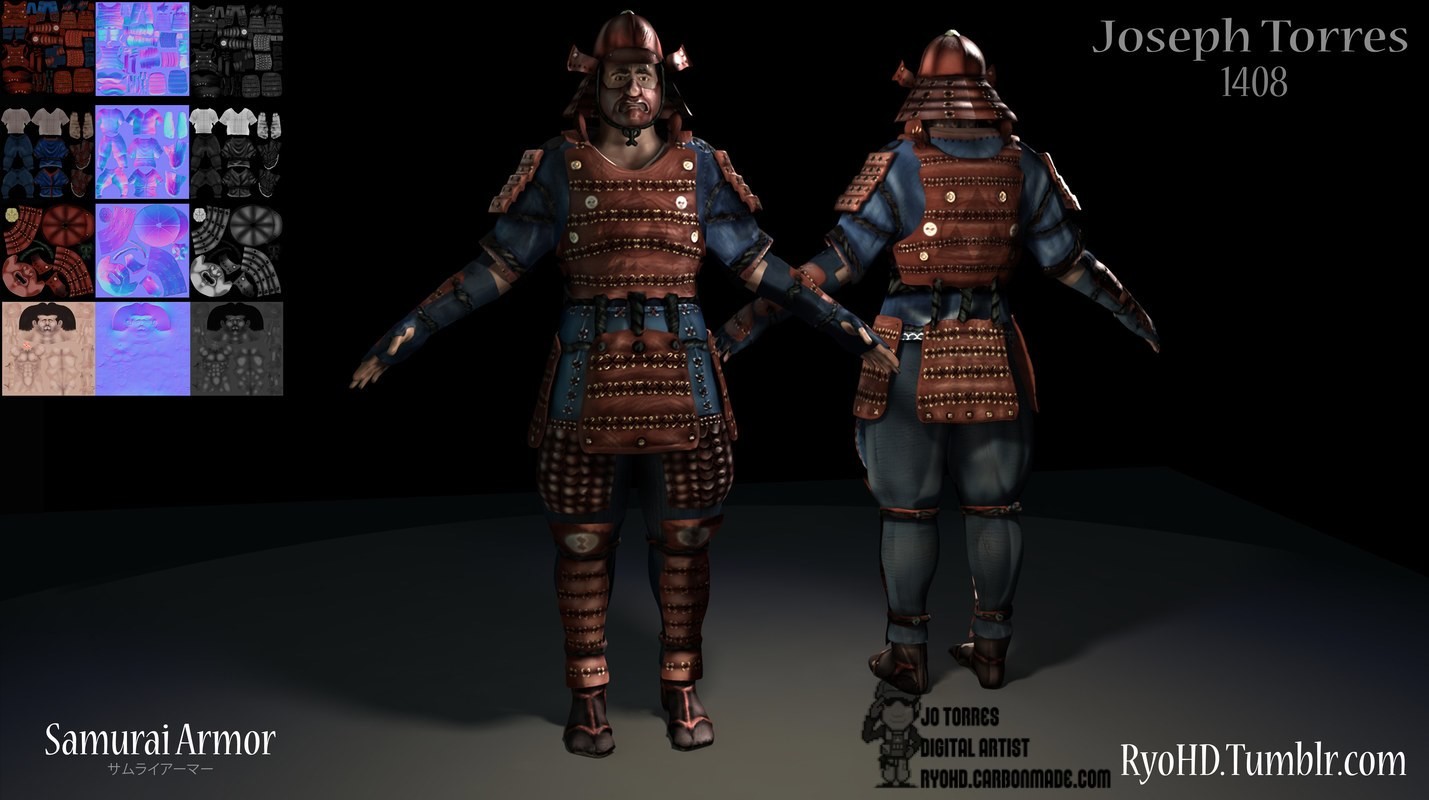 ArtStation - Samurai Armor