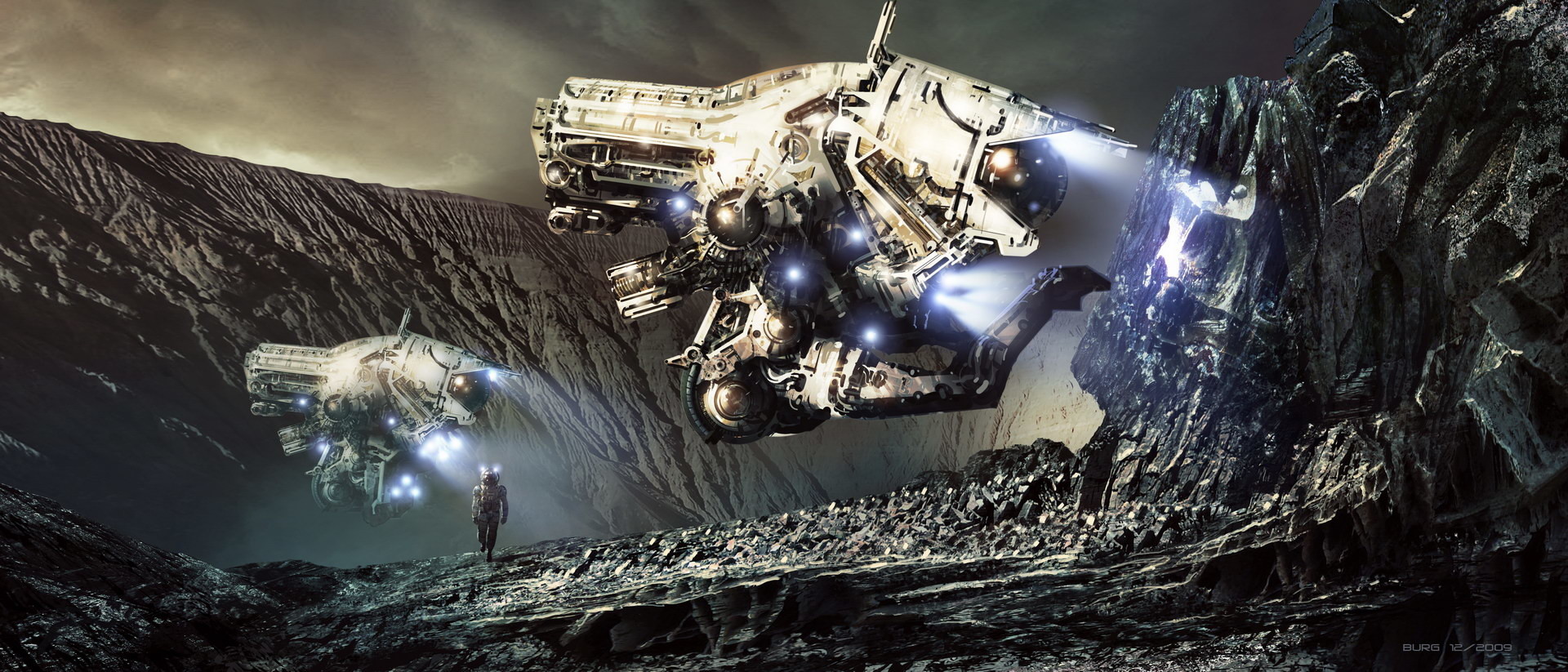 Prometheus Environment Concept Art