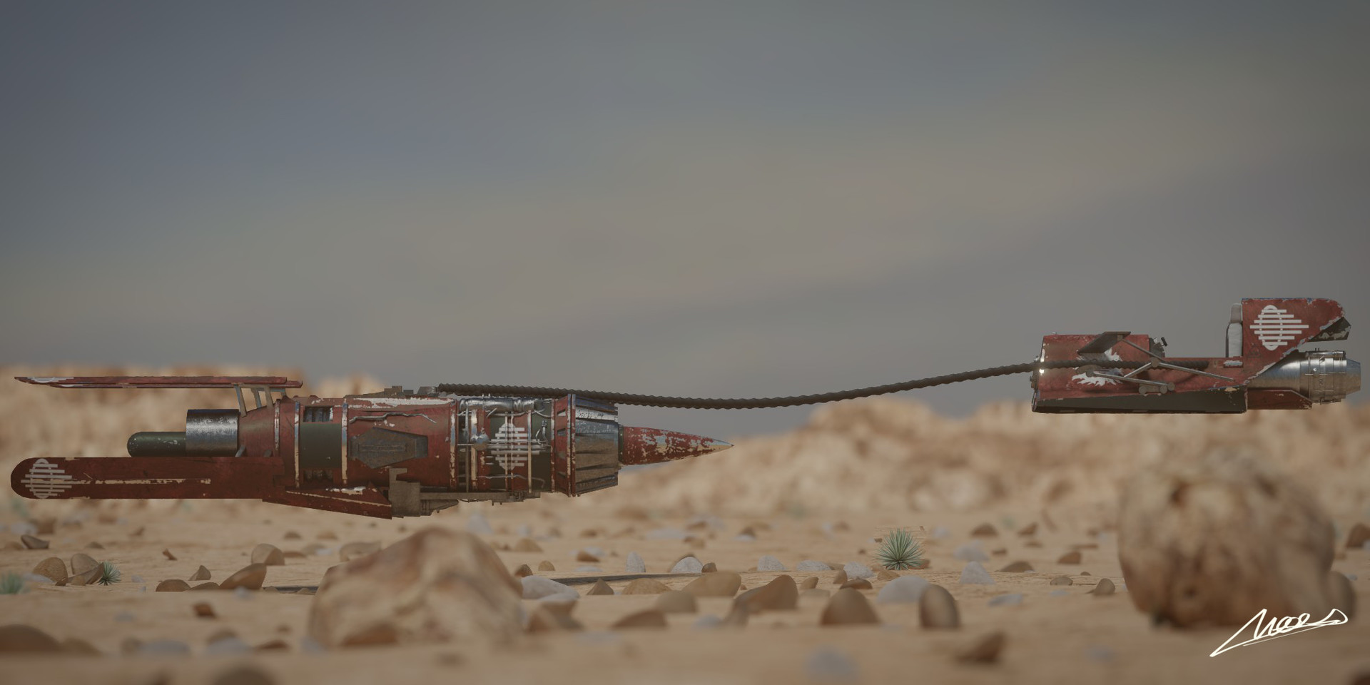 Lucas Ruston - Star Wars - Pod racer #3