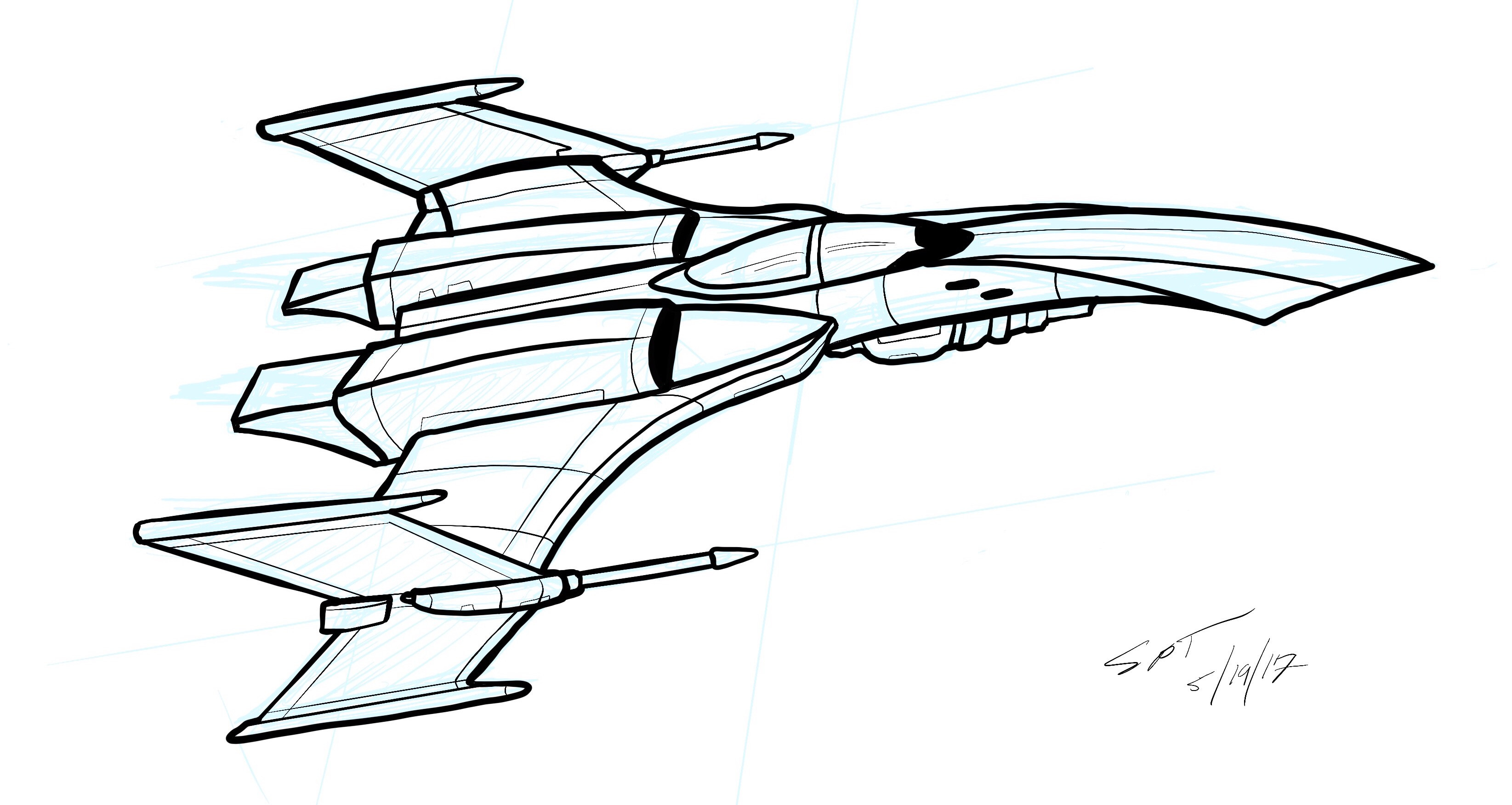 jedi starfighter coloring page