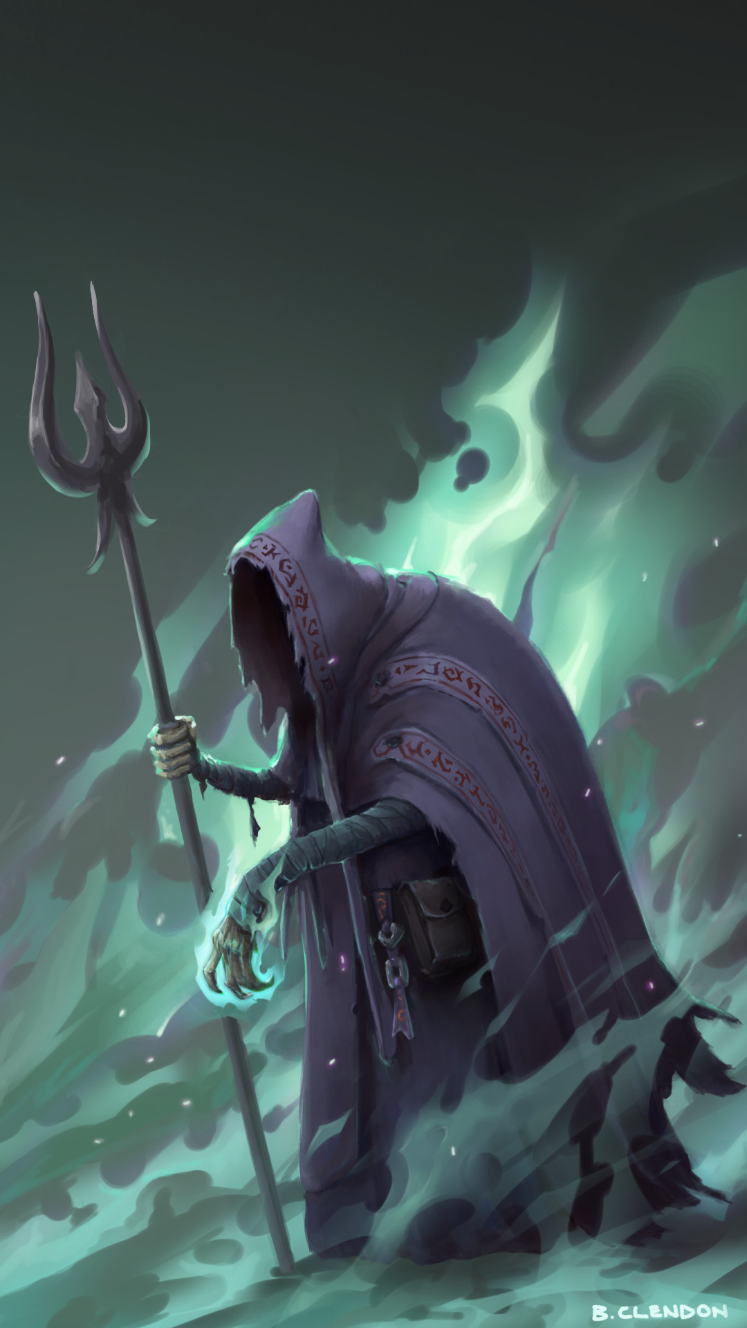 ArtStation - Gamlaren, the Necromancer.