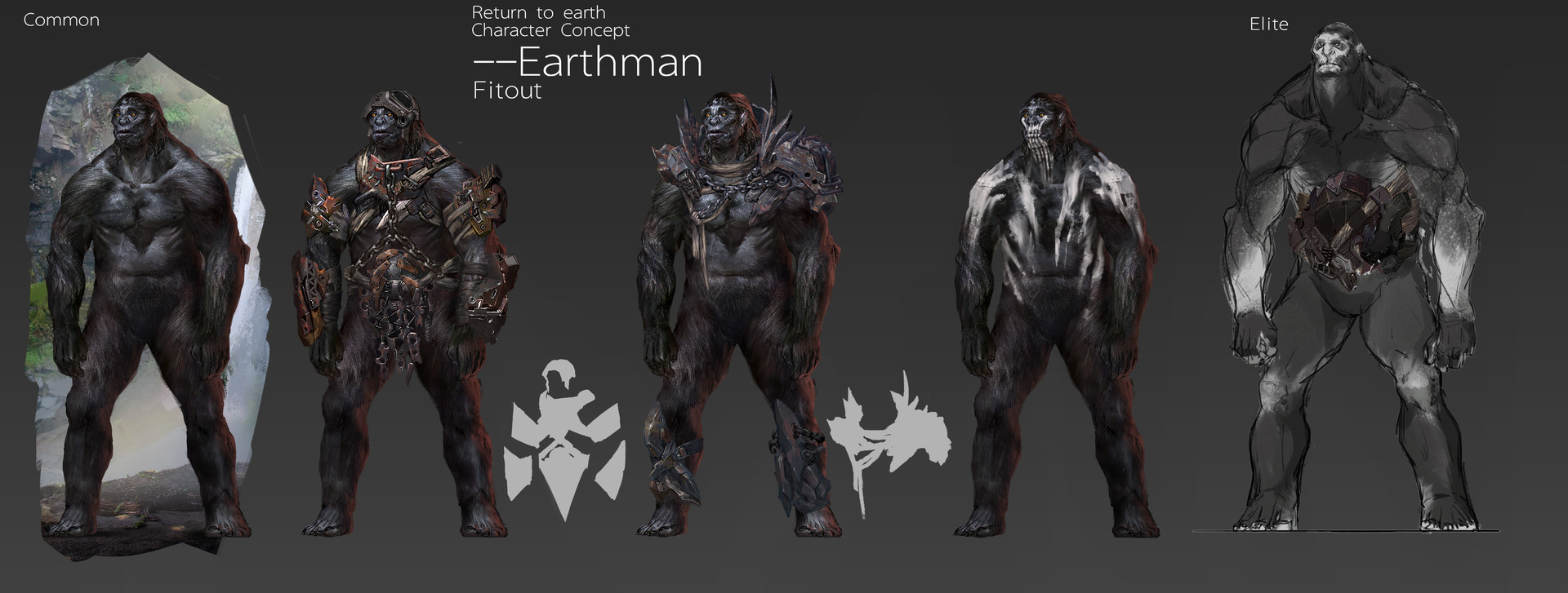 ArtStation - Return to Earth- Earth man outfit