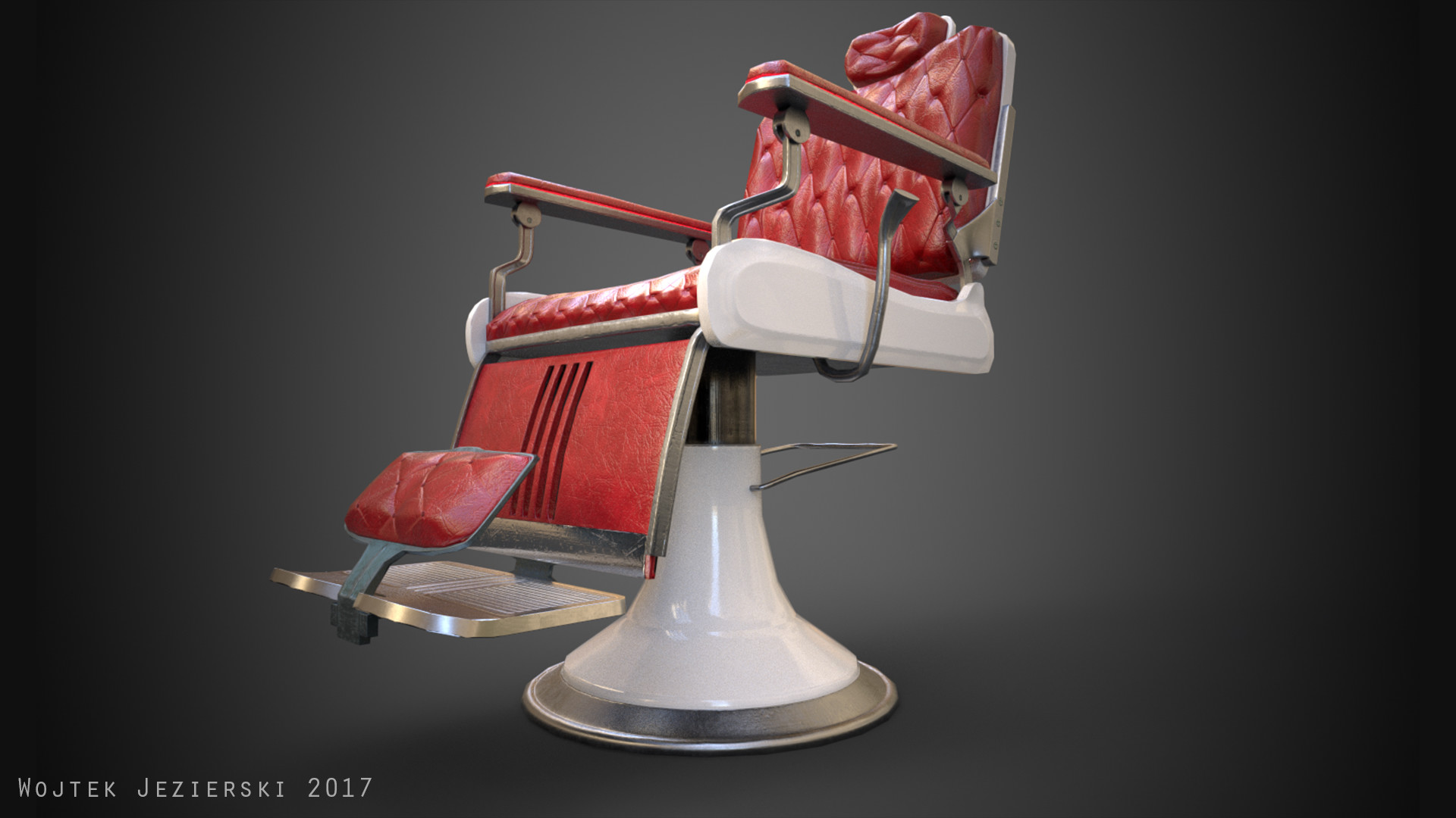 ArtStation - Barber Chair