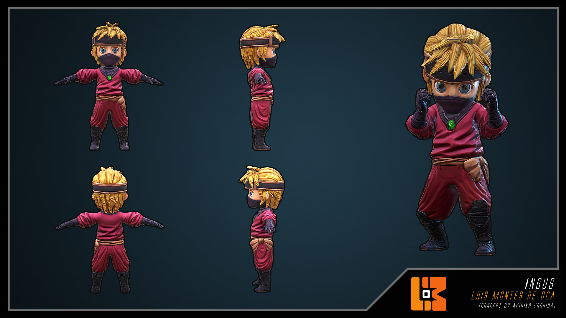 Luis Montes de Oca - Ingus (Final Fantasy III)