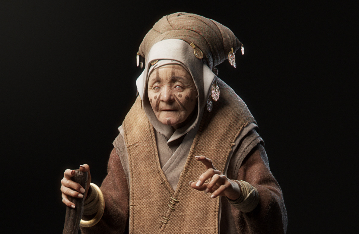 Remy Dupont - Old wise woman
