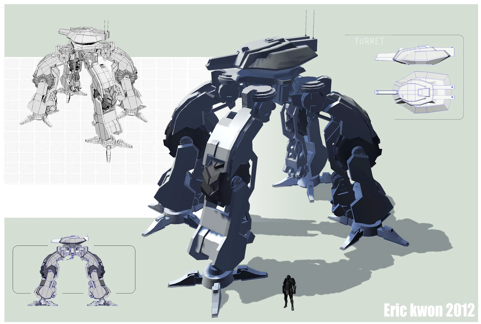 ArtStation - Mech concept work in progress