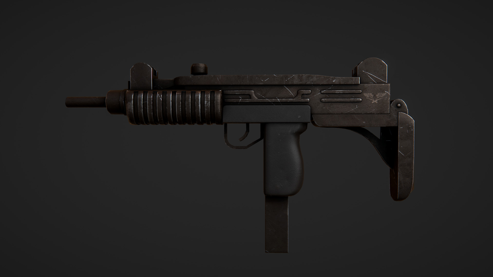 ArtStation - Uzi Low Poly