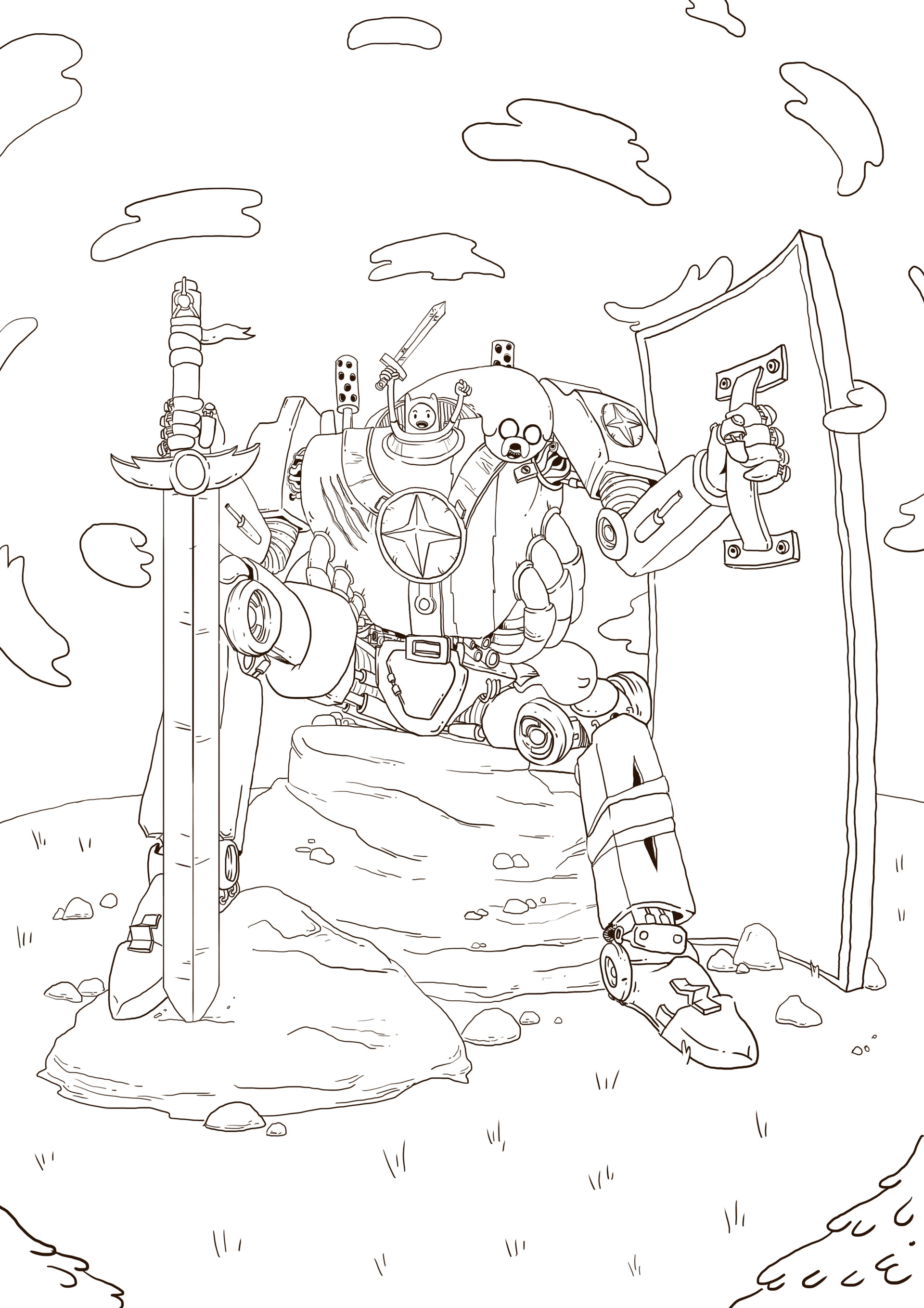 jazza coloring pages