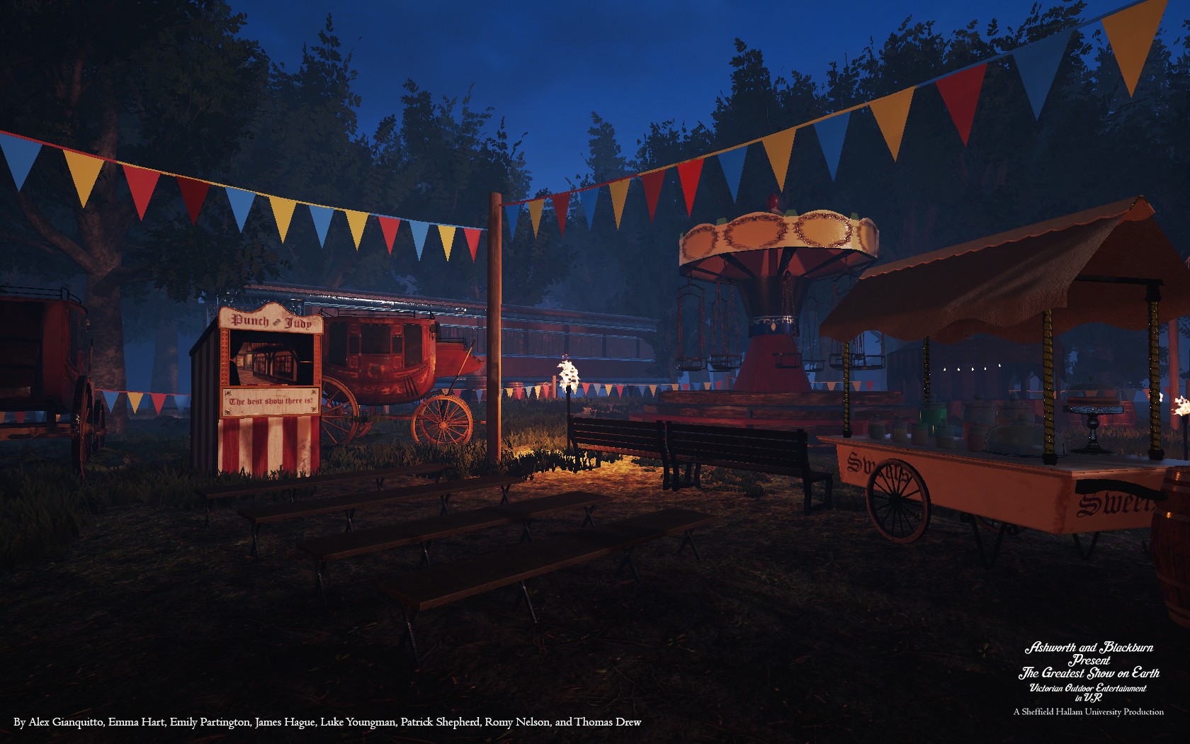 Emily Partington - Victorian Outdoor Entertainment group VR Project