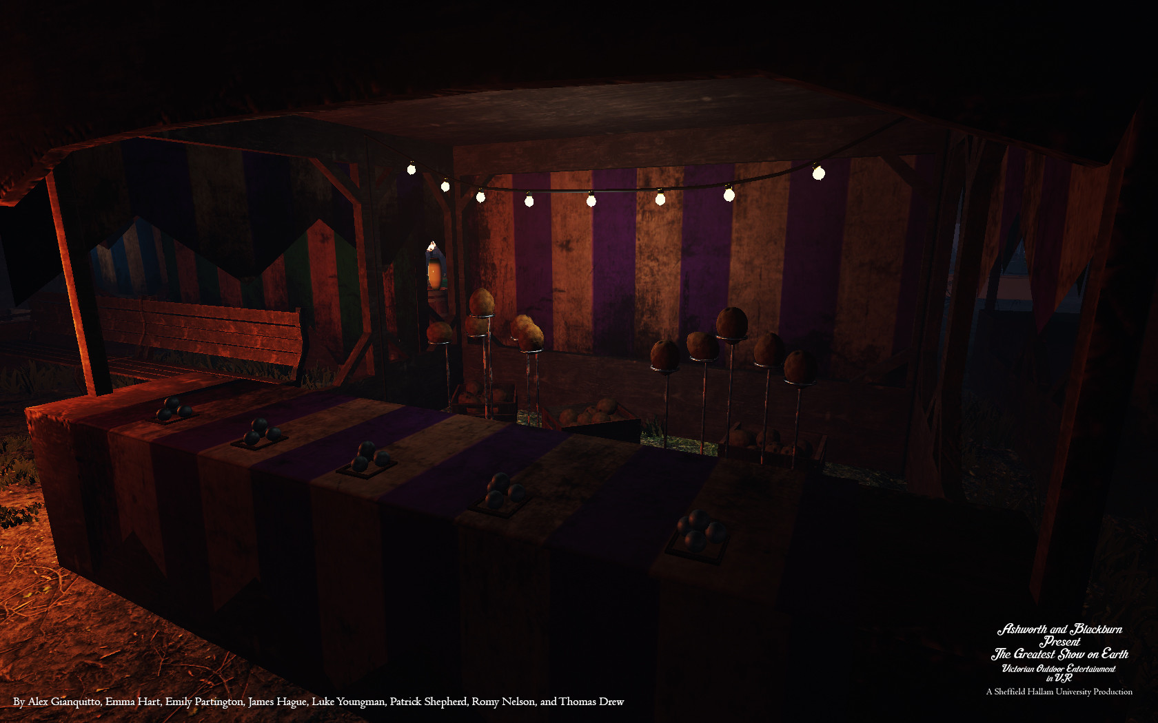 Emily Partington - Victorian Outdoor Entertainment group VR Project