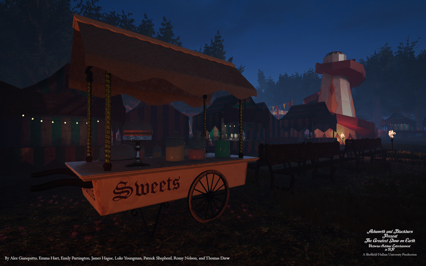 Emily Partington - Victorian Outdoor Entertainment group VR Project