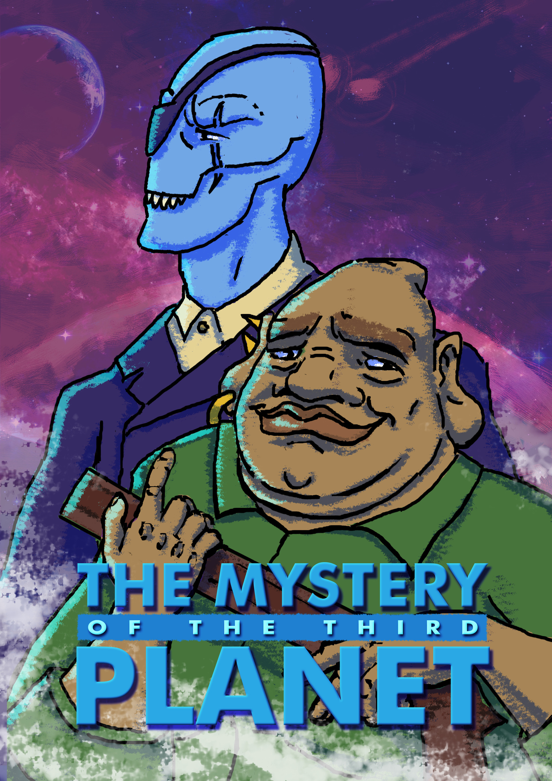 ArtStation - The Mystery of the Third Planet. Movie concept