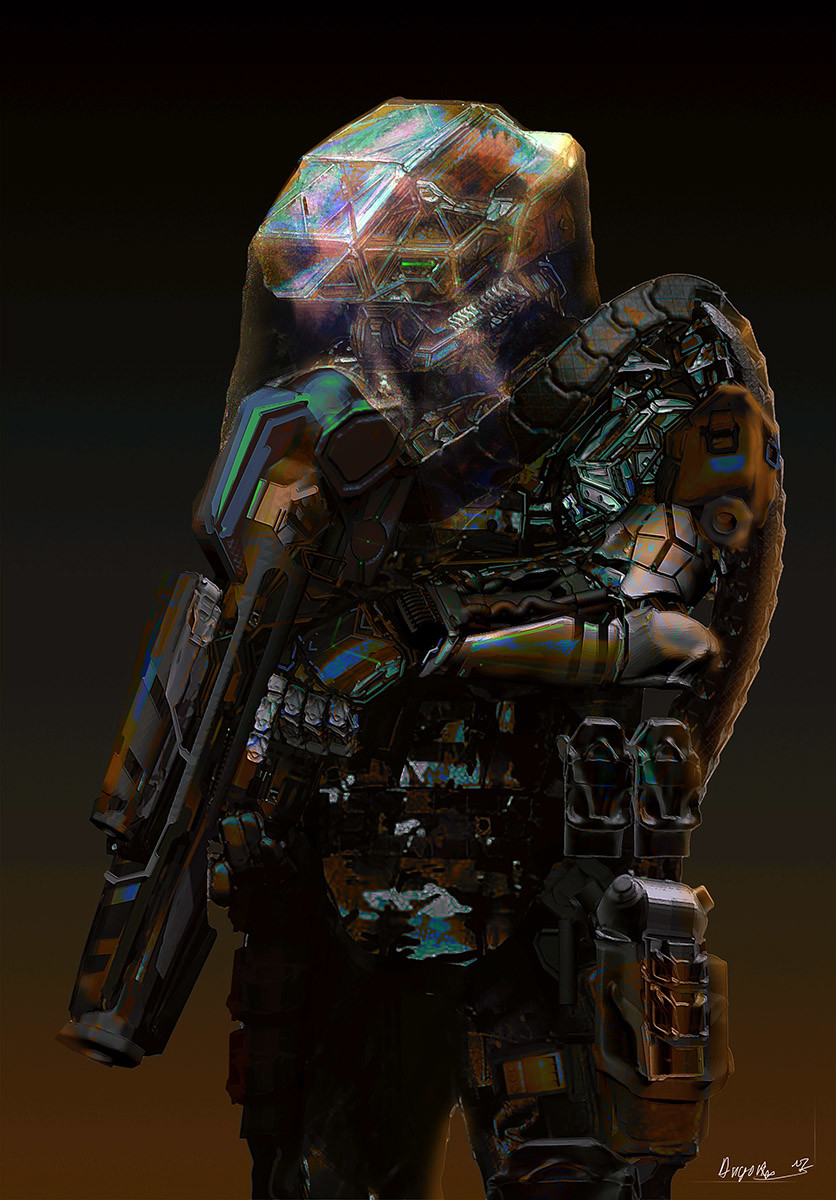 ArtStation - Future Soldier - Android Hector concept art