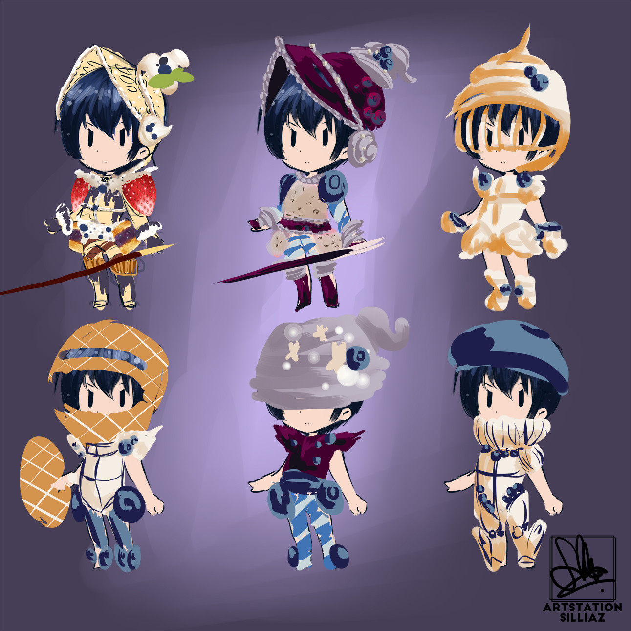 Blueberry Knight by Monique Isabelle Frank — ProUser.Me